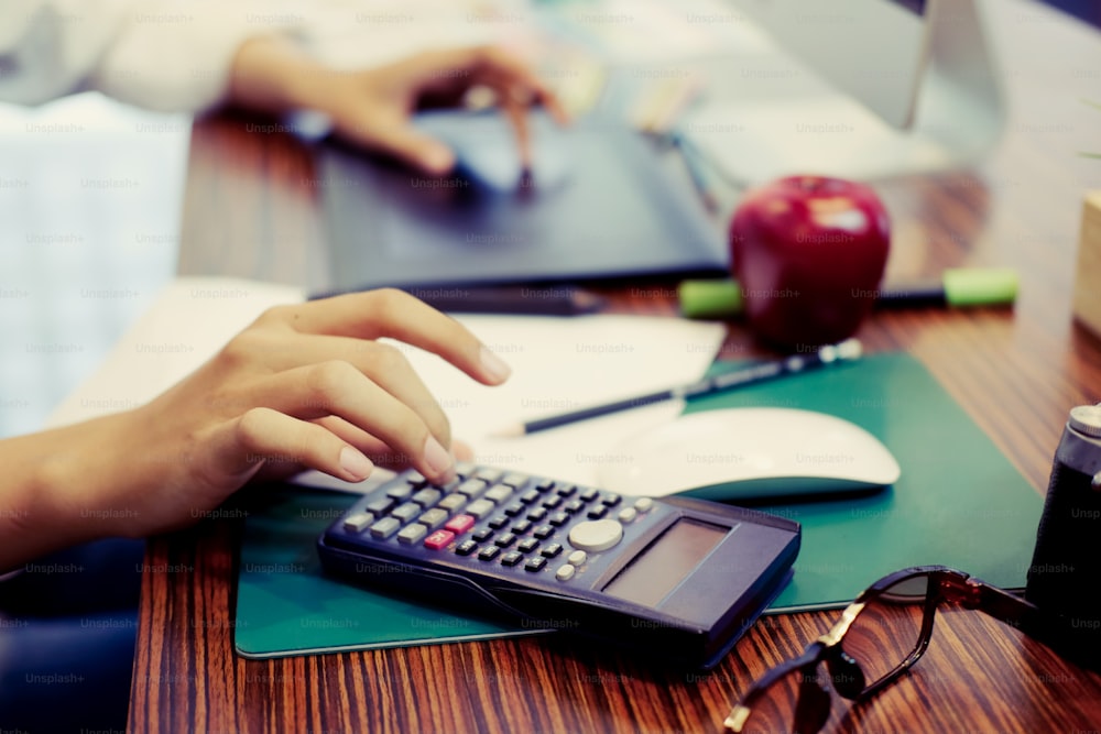 Businessman using calculator for calculate. Businessman architecture ... Businessman using calculator for calculate. Businessman architecture ...