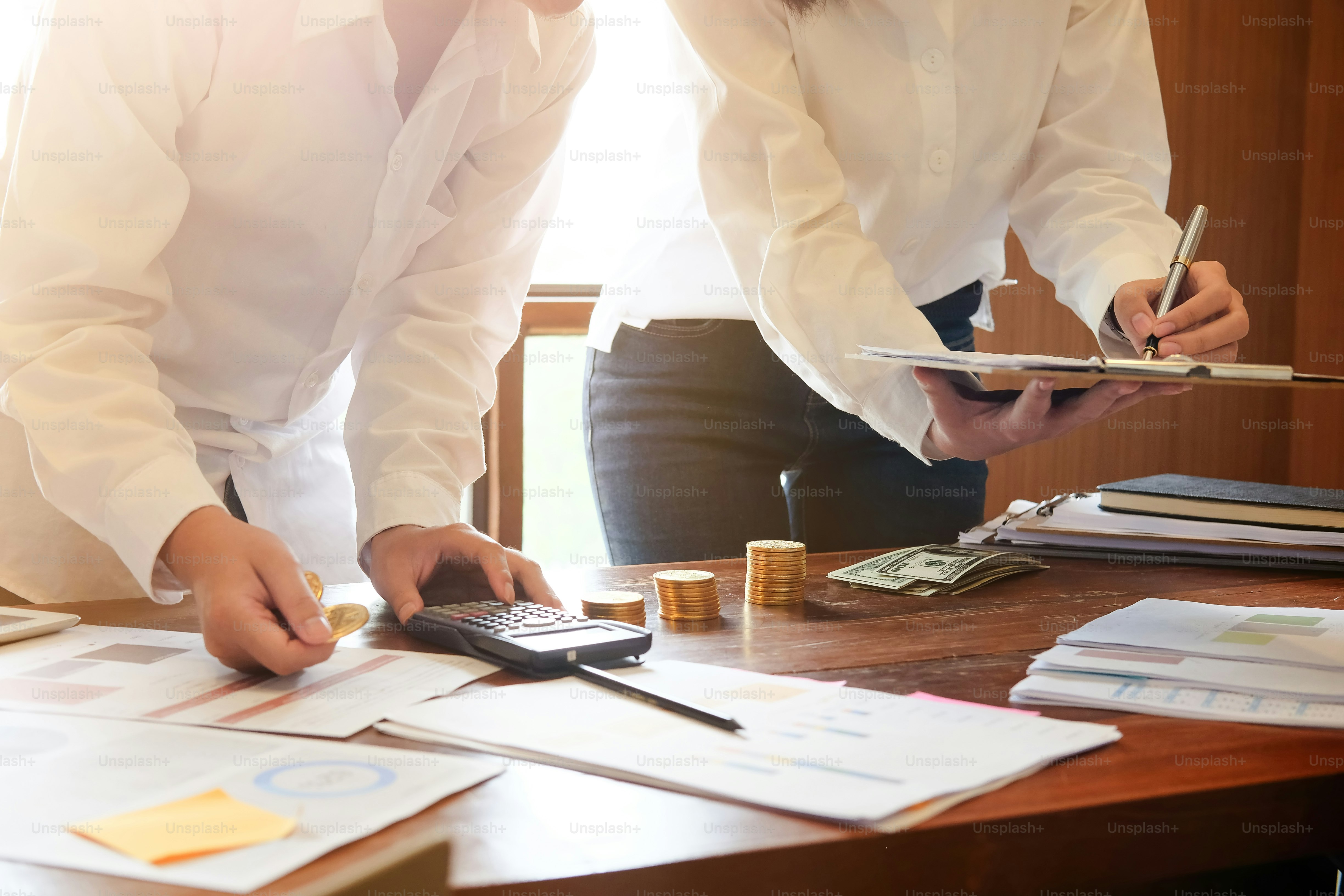 Business teamwork with job, Consult and meeting concept. photo – Work ...
