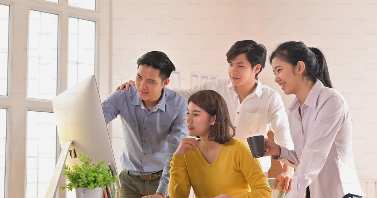 Ux Ui Concept Development Software Team Working With Ux Ui Project In