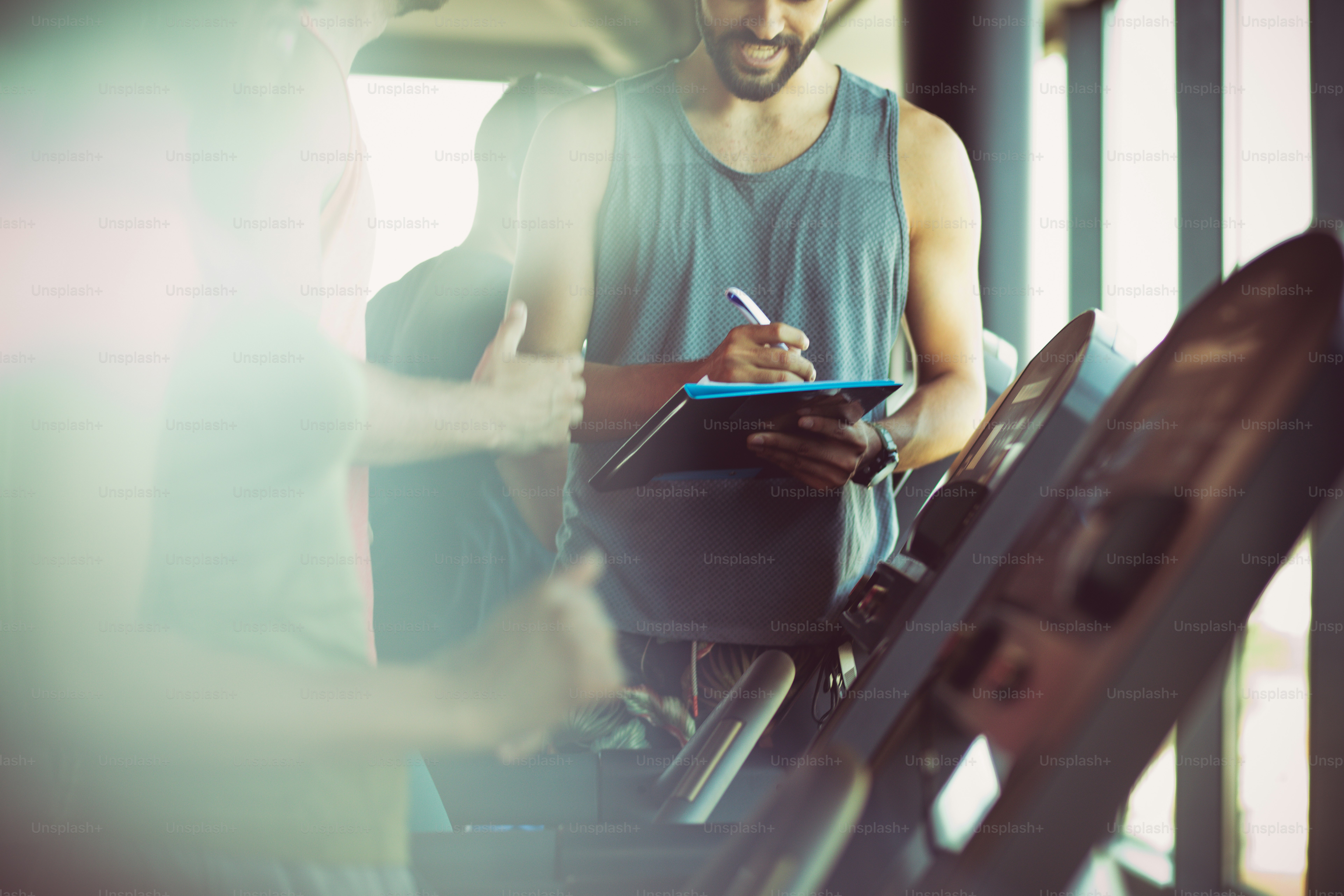 It is important to be persistent. People at gym. photo – Serbia Image ...