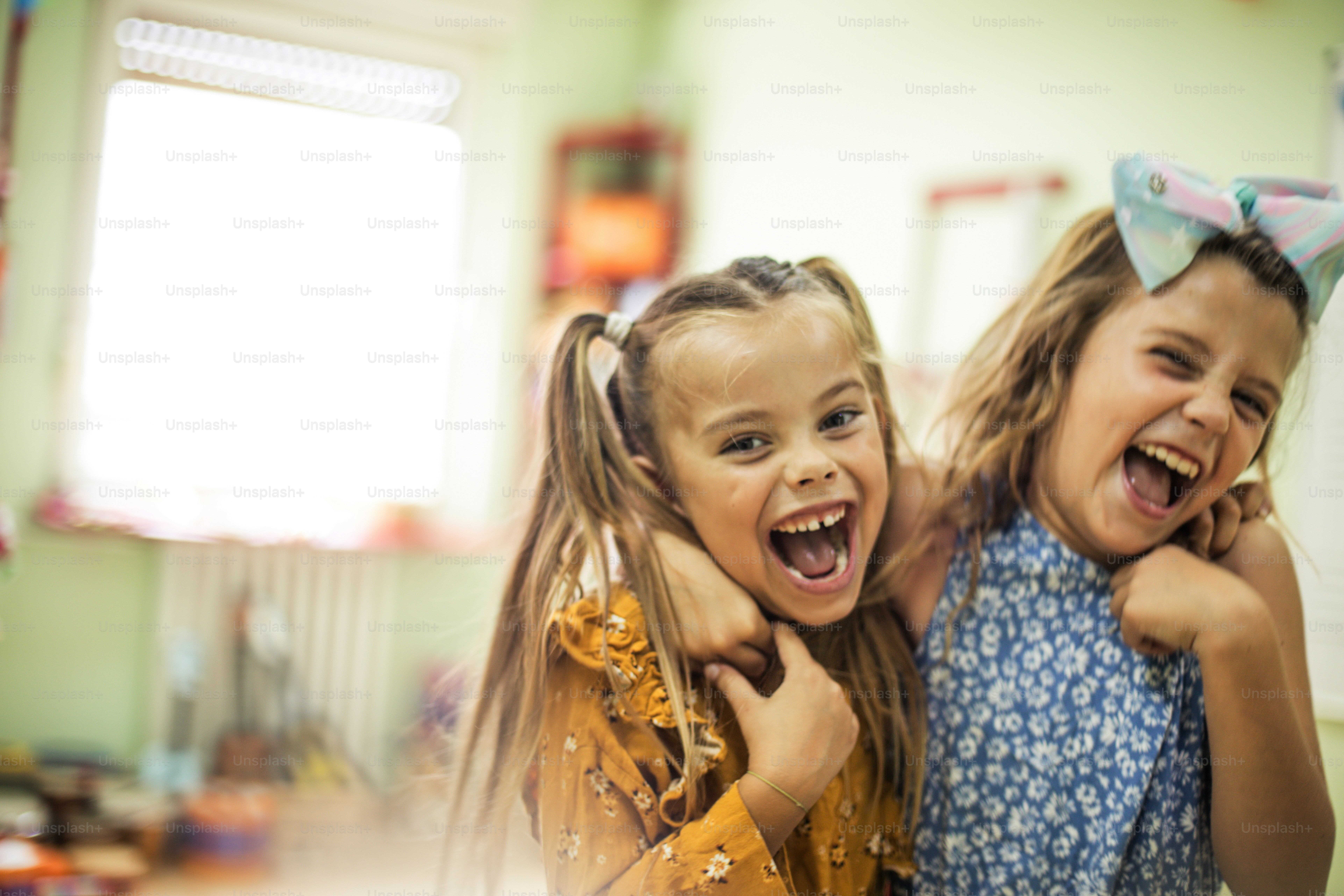 The best buddies you could ask for. Children in preschool. photo ...