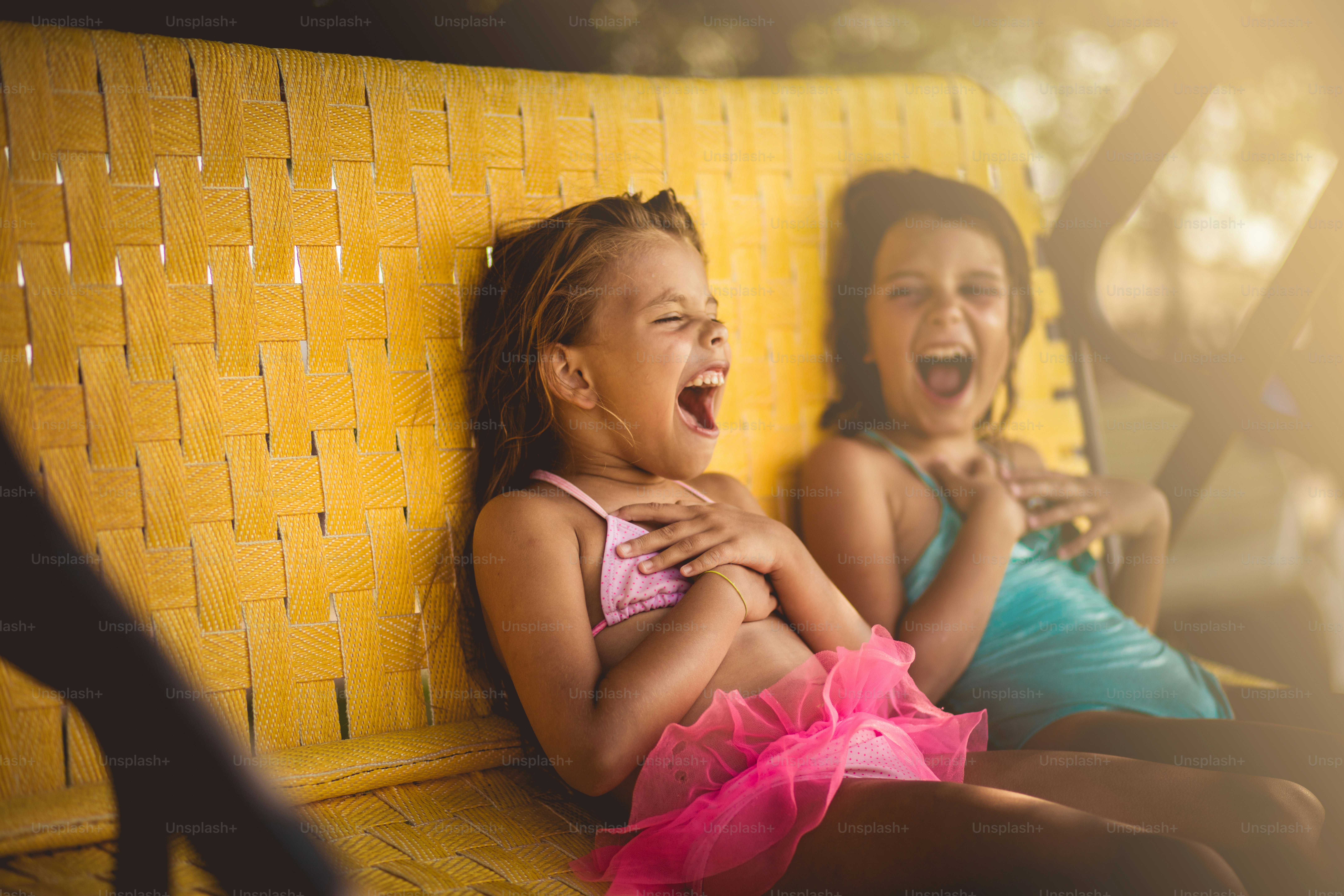 They are so happy. Children at the beach. photo – Photography Image on ...