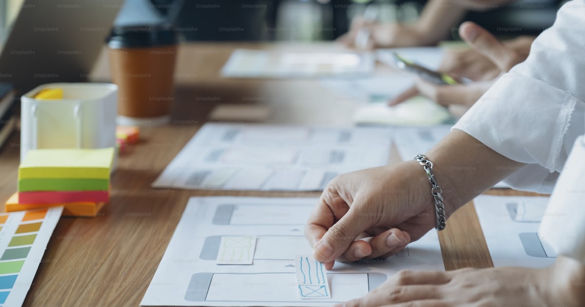Programmer And Ux Ui Designer Working In A Software Development And