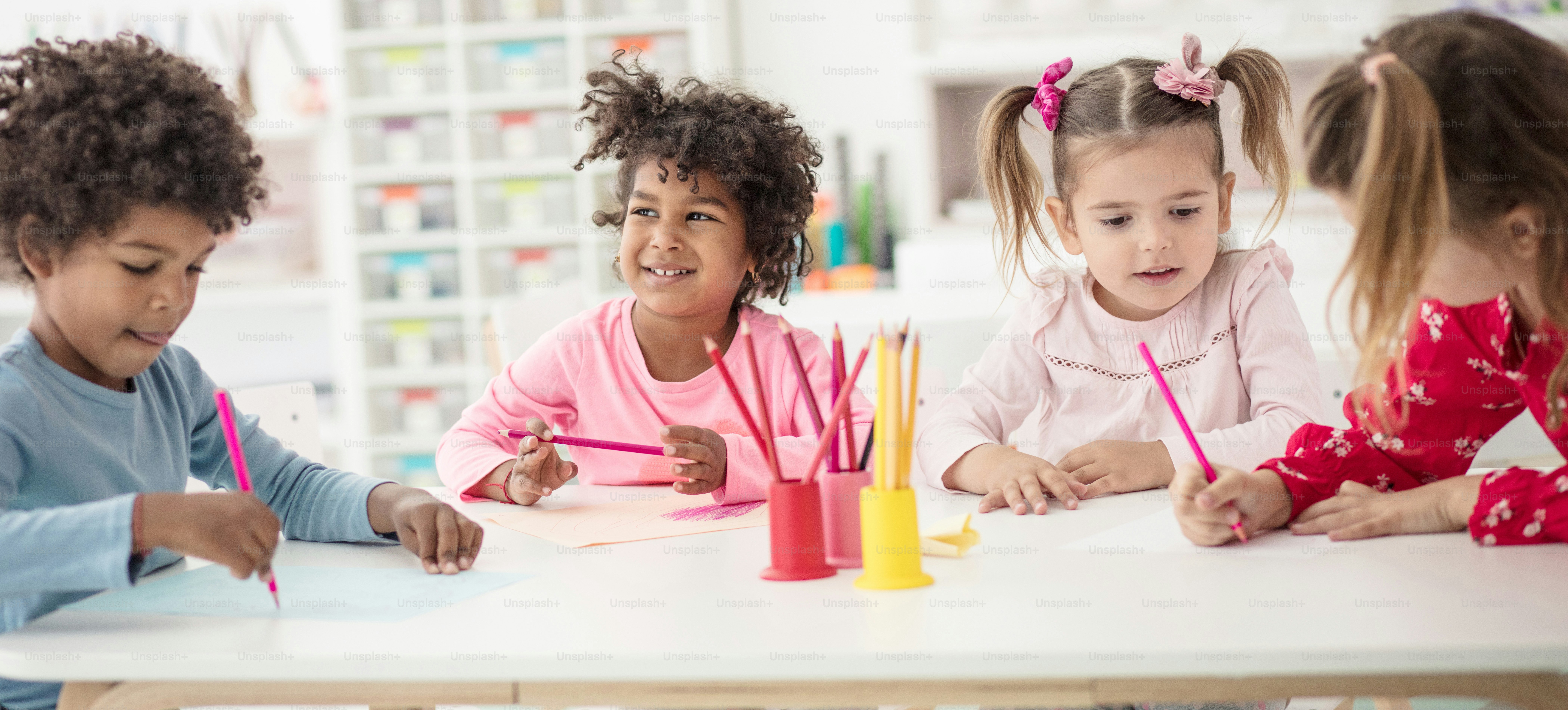 They learning. Children in preschool. photo – Serbia Image on Unsplash