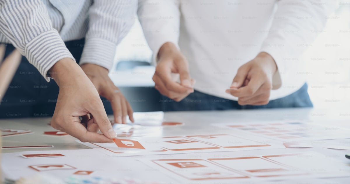 Programmer And Ux Ui Designer Working In A Software Development And