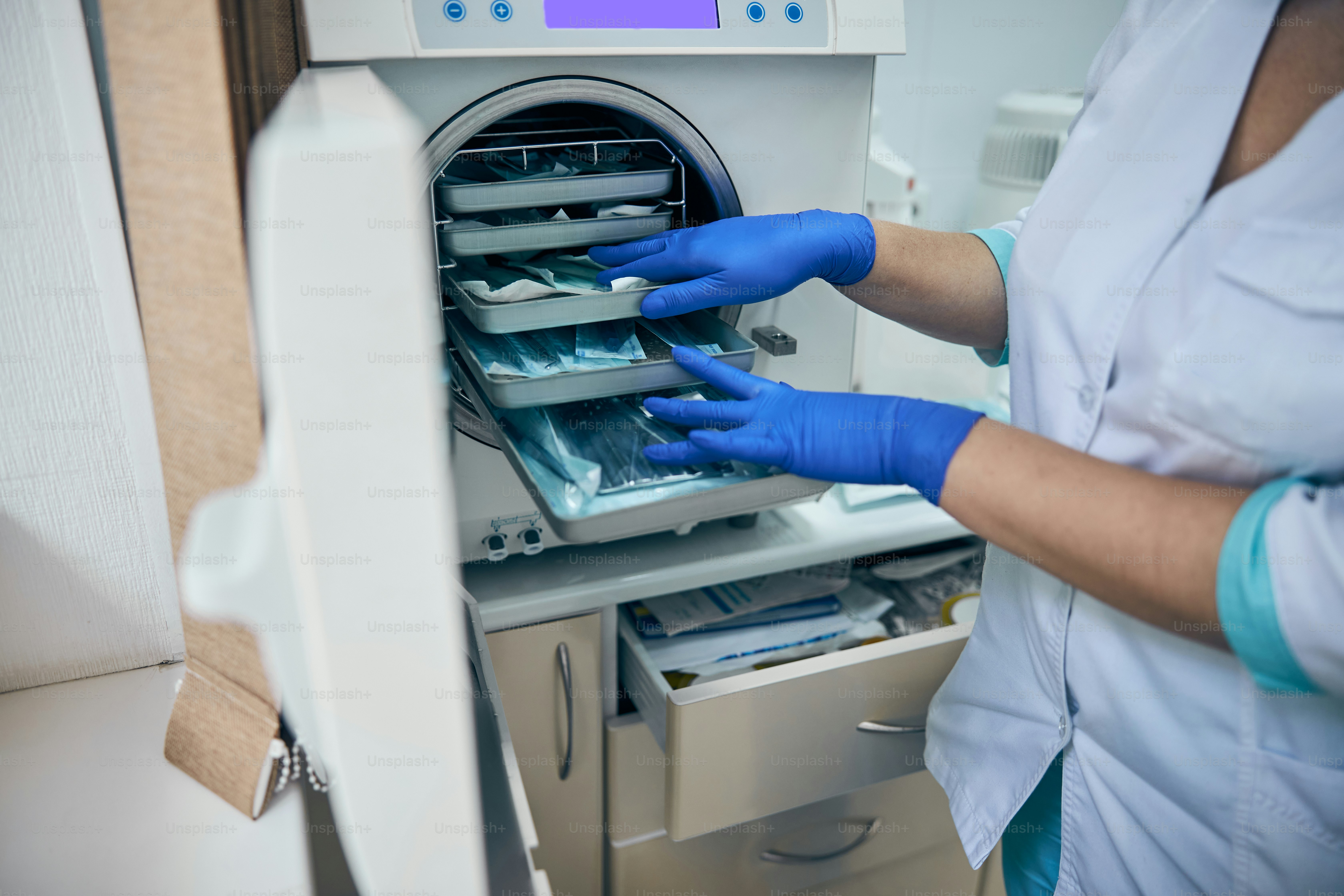 Disinfection And Sterile Treatment Of Medical Instruments In The Dental
