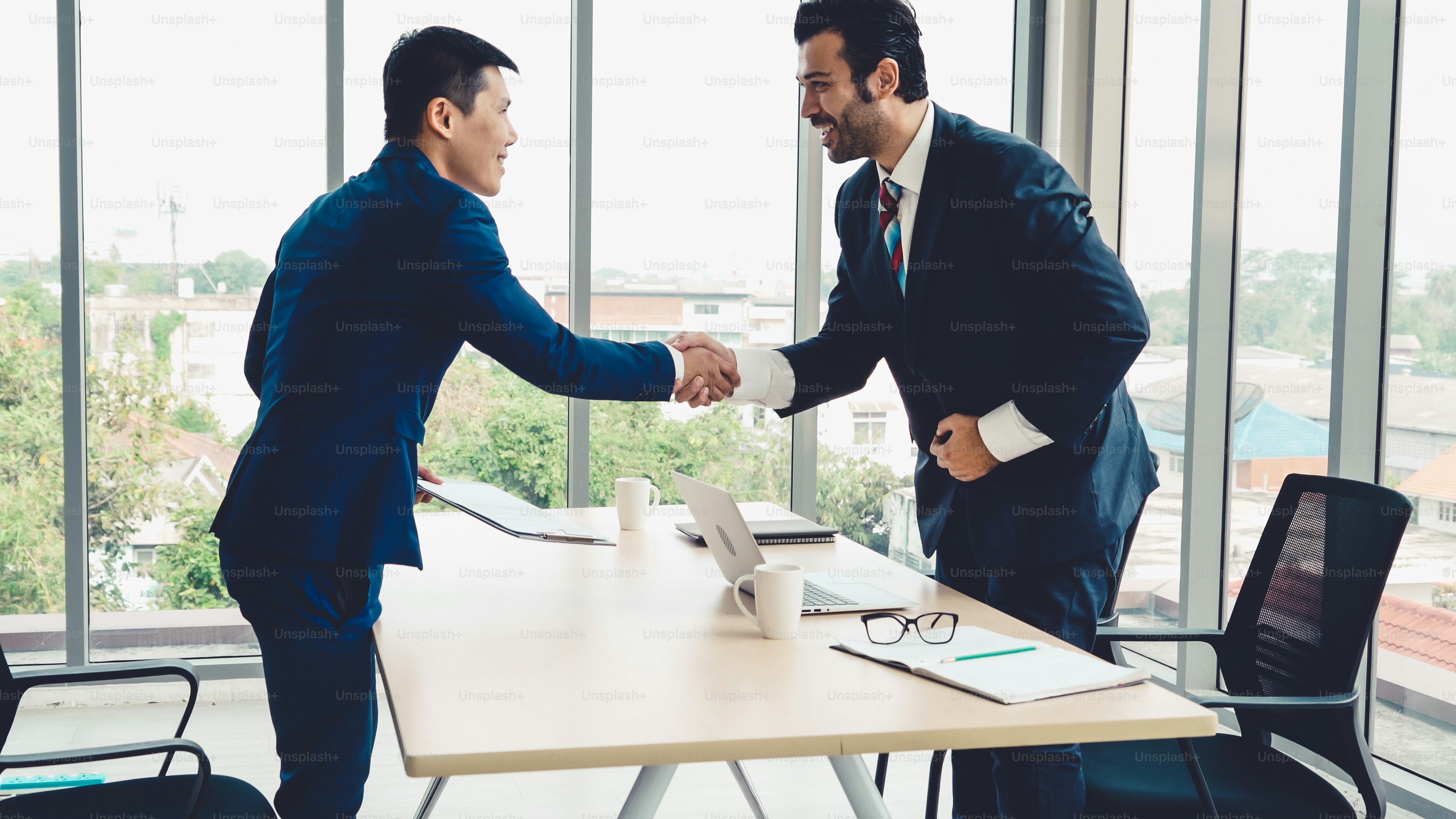 Business Handshake Interview