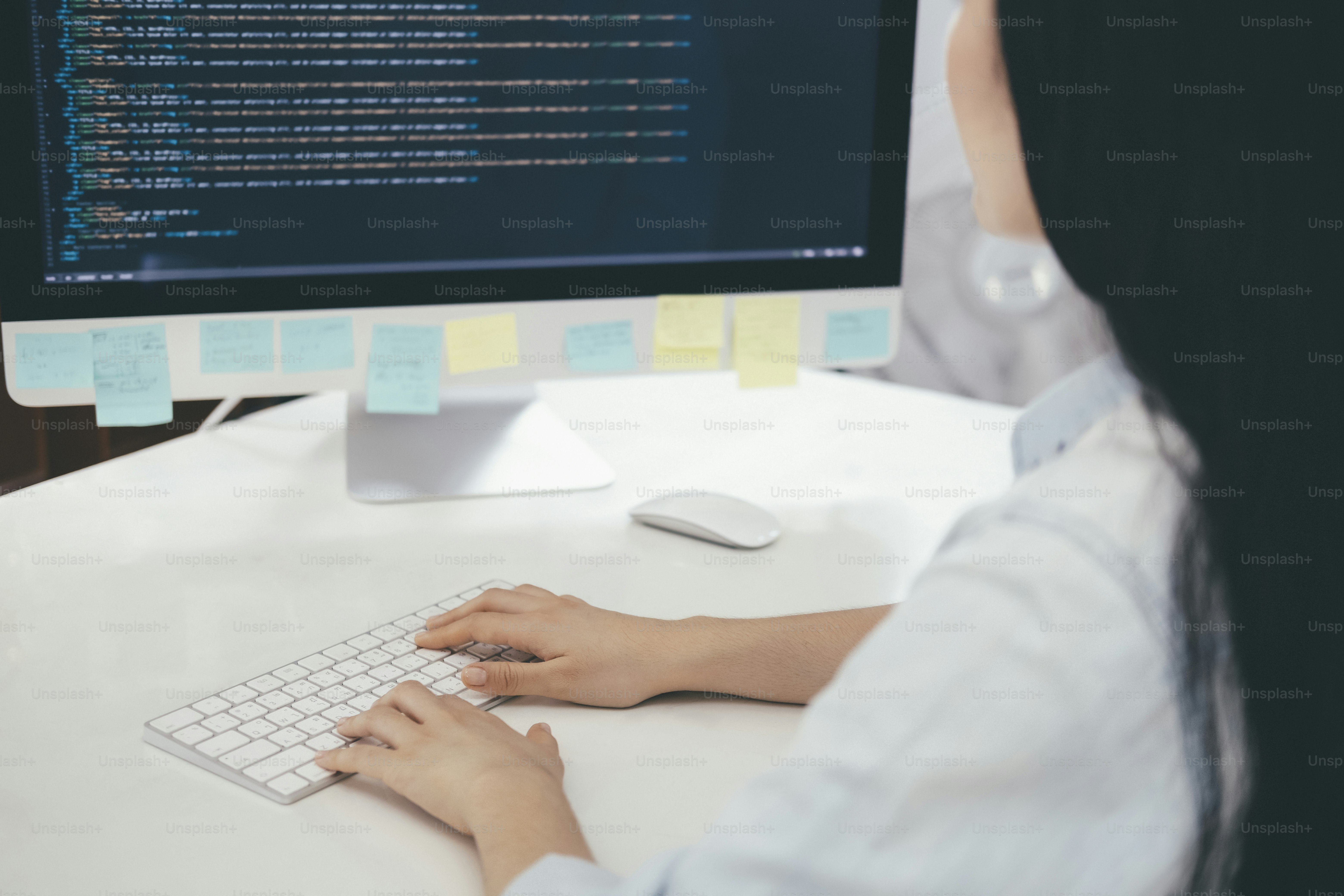 Programmer is coding and programming software. Software developer ...