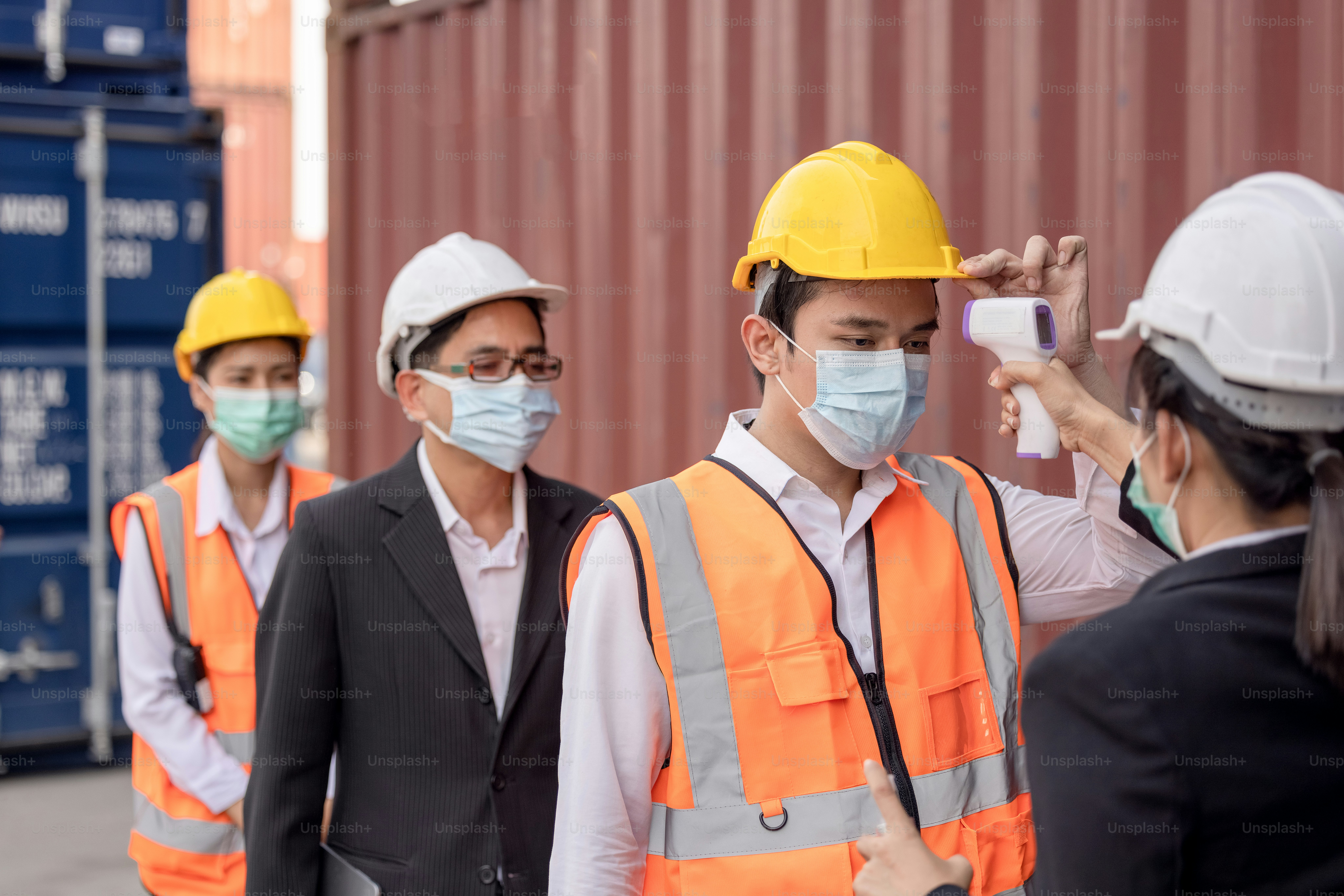 Coronavirus Covid-19 Disease Epidemic Crisis Situation, Container ...