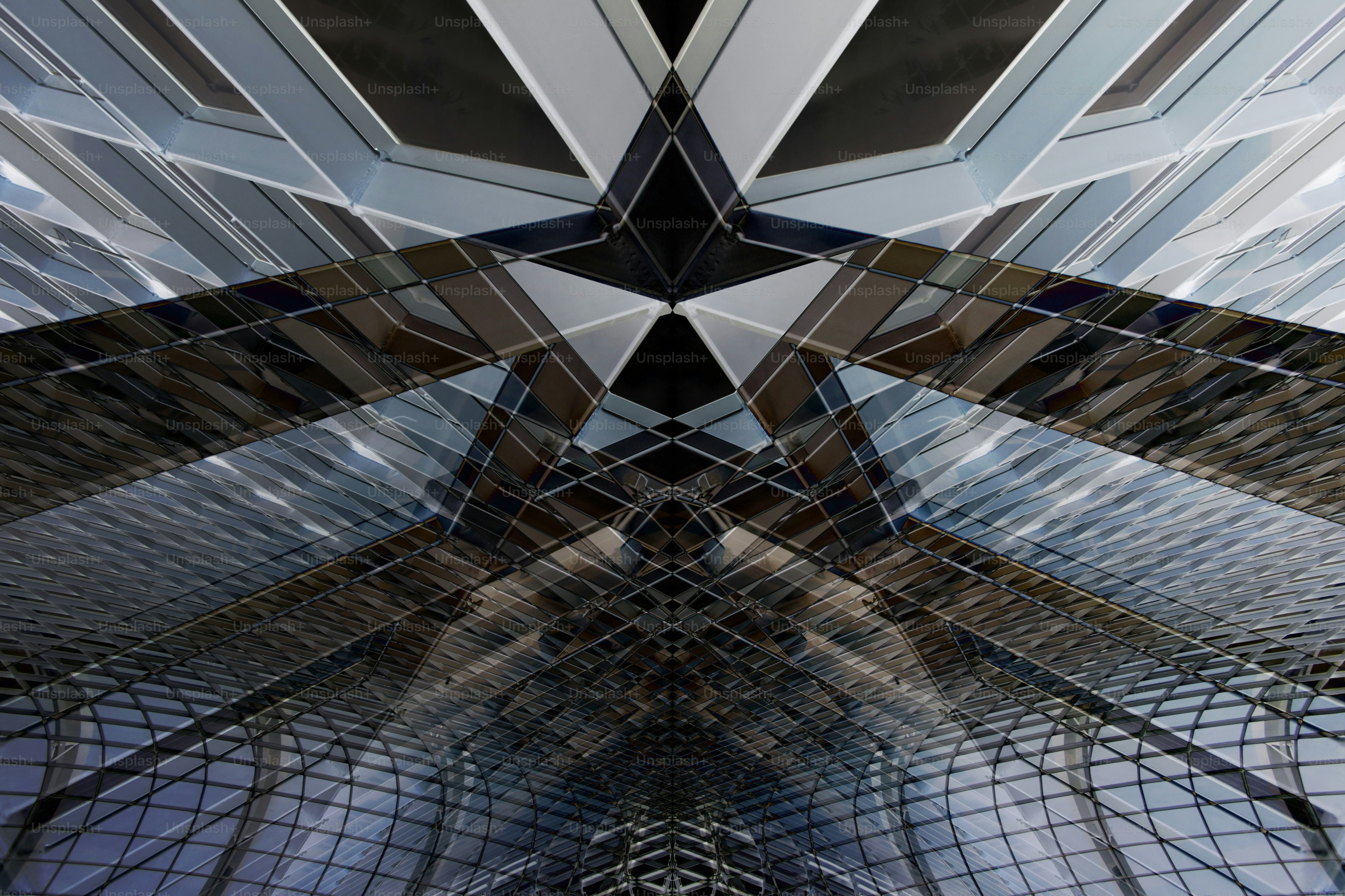 Digitally rendered architectural background photo – Grid background ...