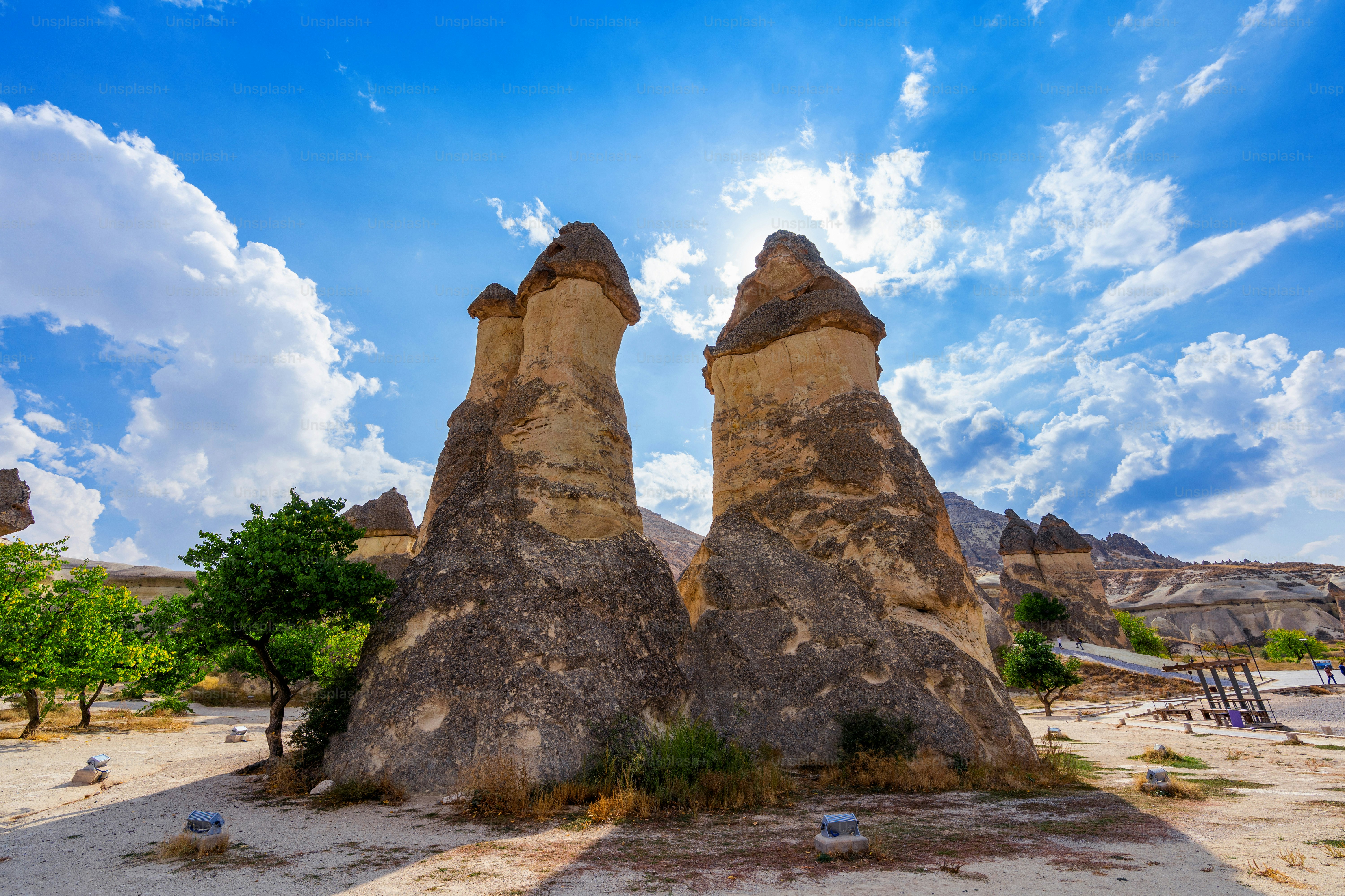 Fairy chimneys in Cappadocia, Turkey. photo – Nature Image on Unsplash
