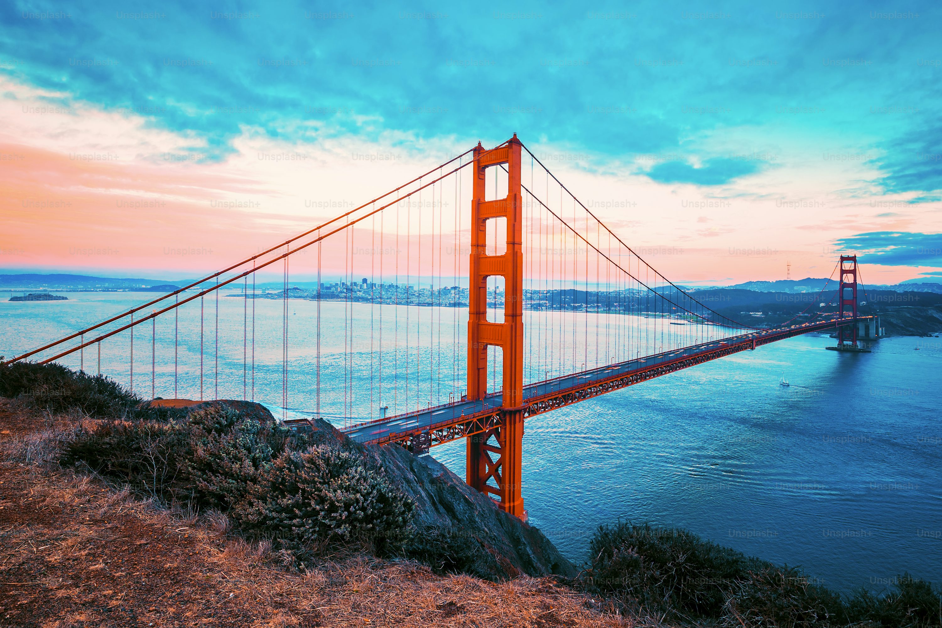 Famous Golden Gate Bridge, San Francisco, special photographic ... Famous Golden Gate Bridge, San Francisco, special photographic ...
