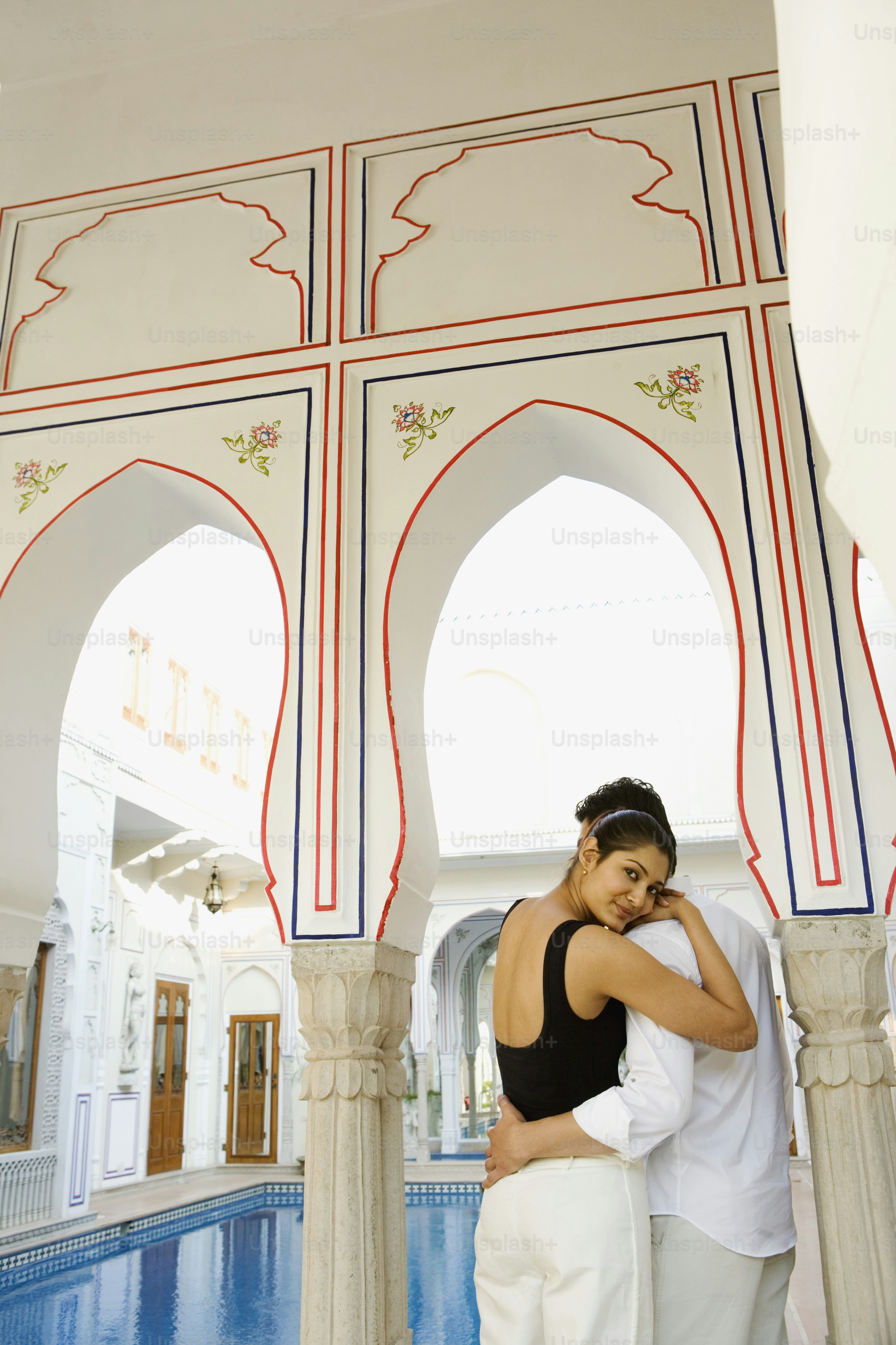 Shanti stupa illuminated in the evening twilight. Leh, Ladakh, Jammu and Kashmir, India photo ...