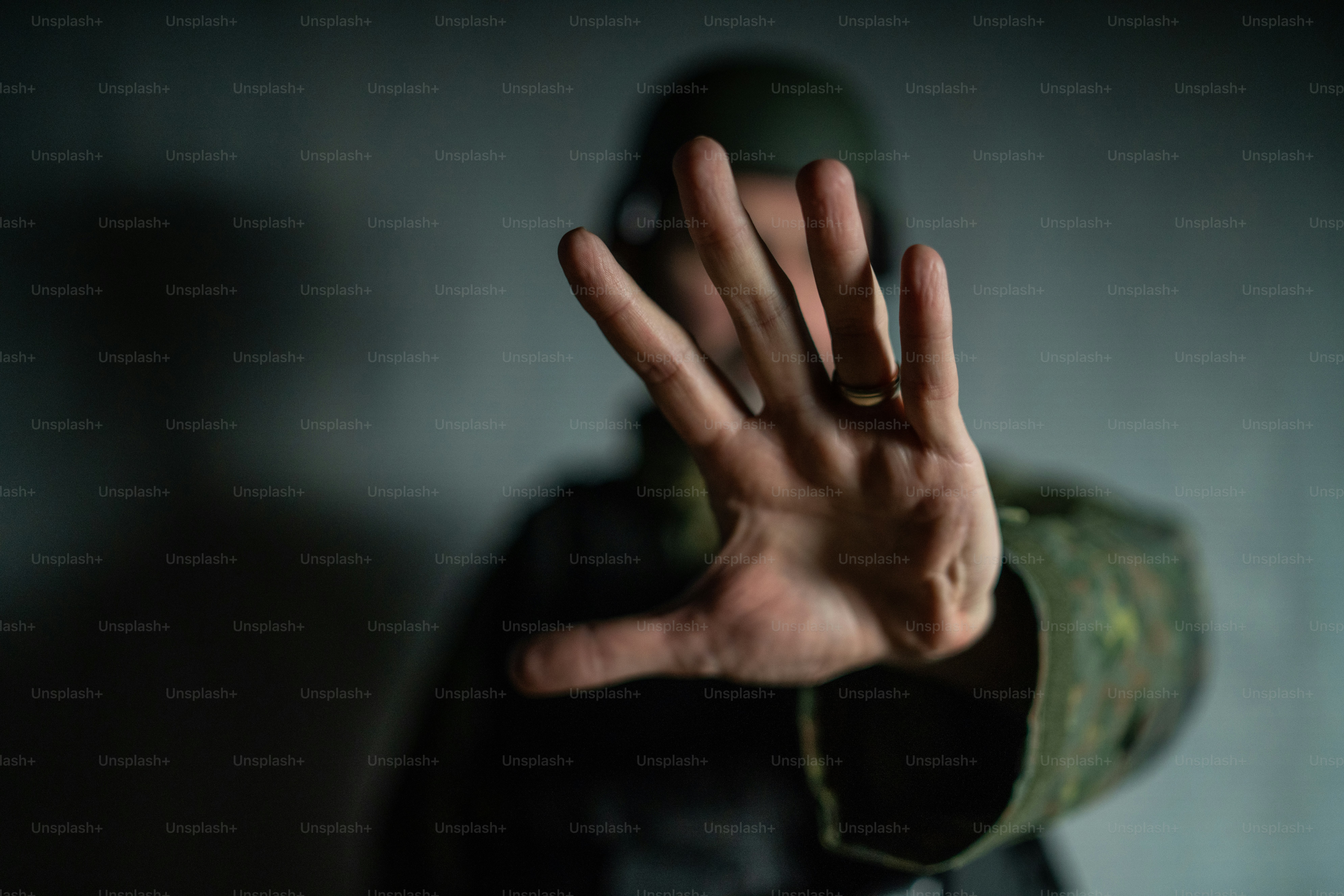 A frustrated military soldier sitting in boot camp photo – Battle Image ...
