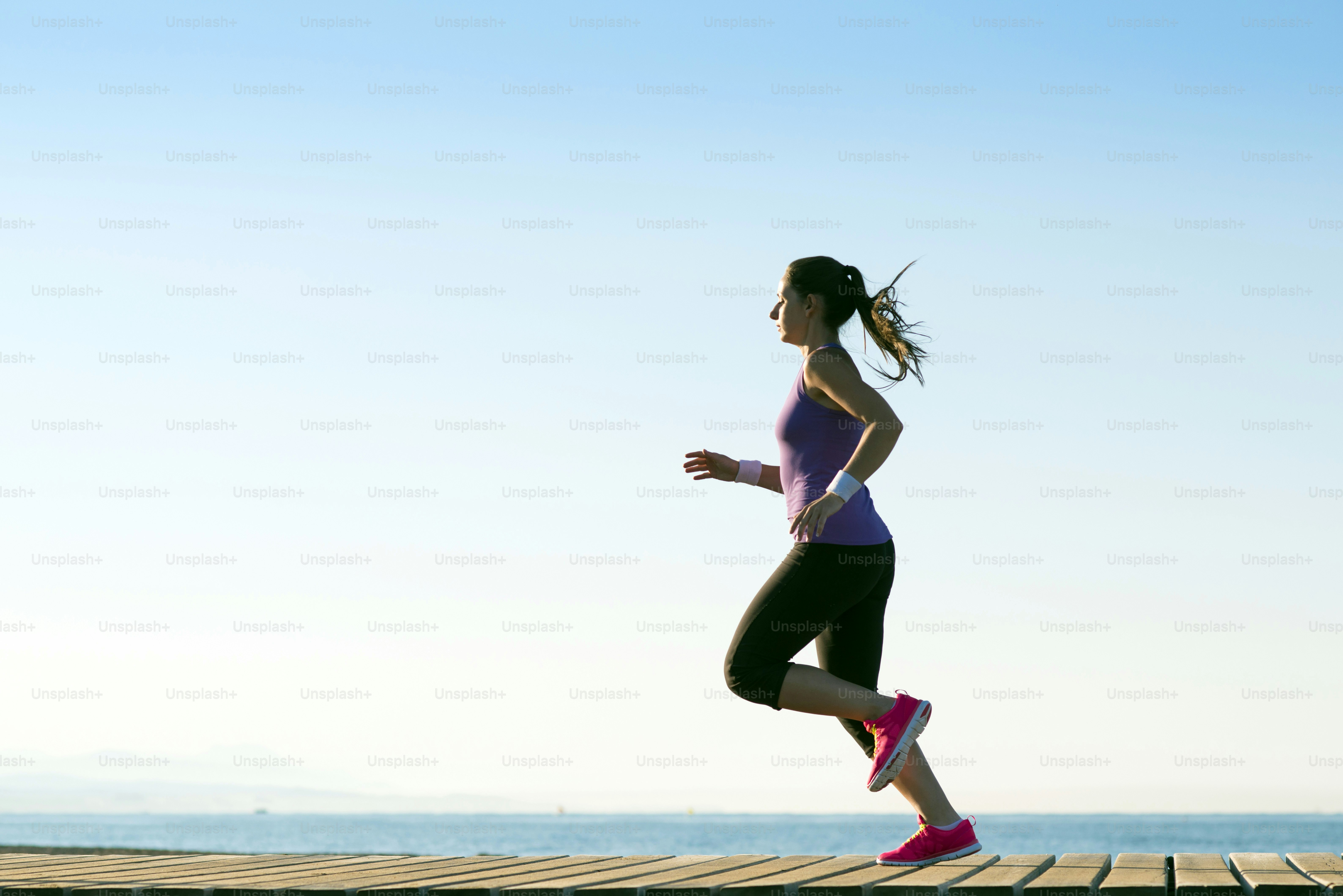Young woman is running in sunny nature photo – Running Image on Unsplash