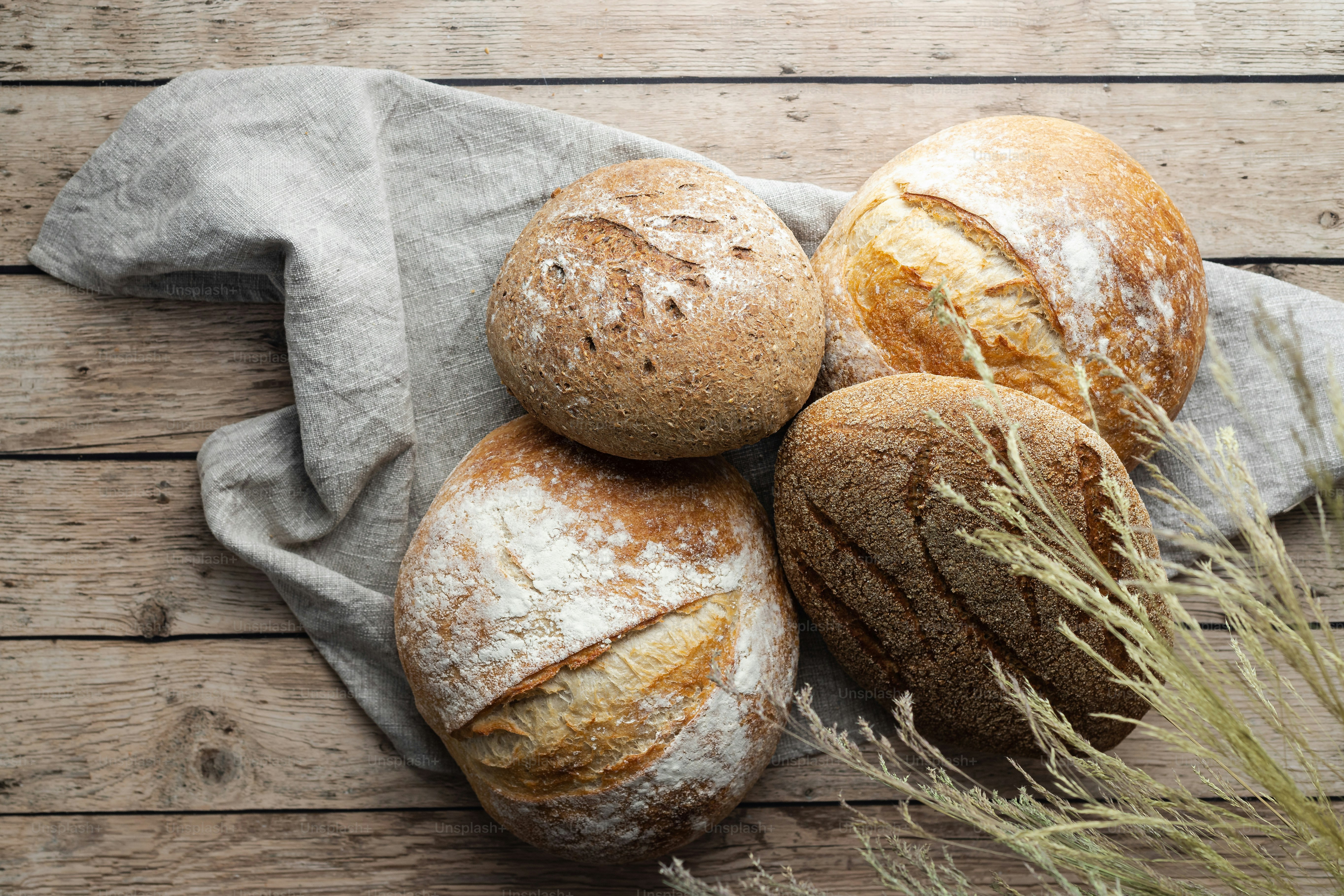 Three Loaves Of Bread