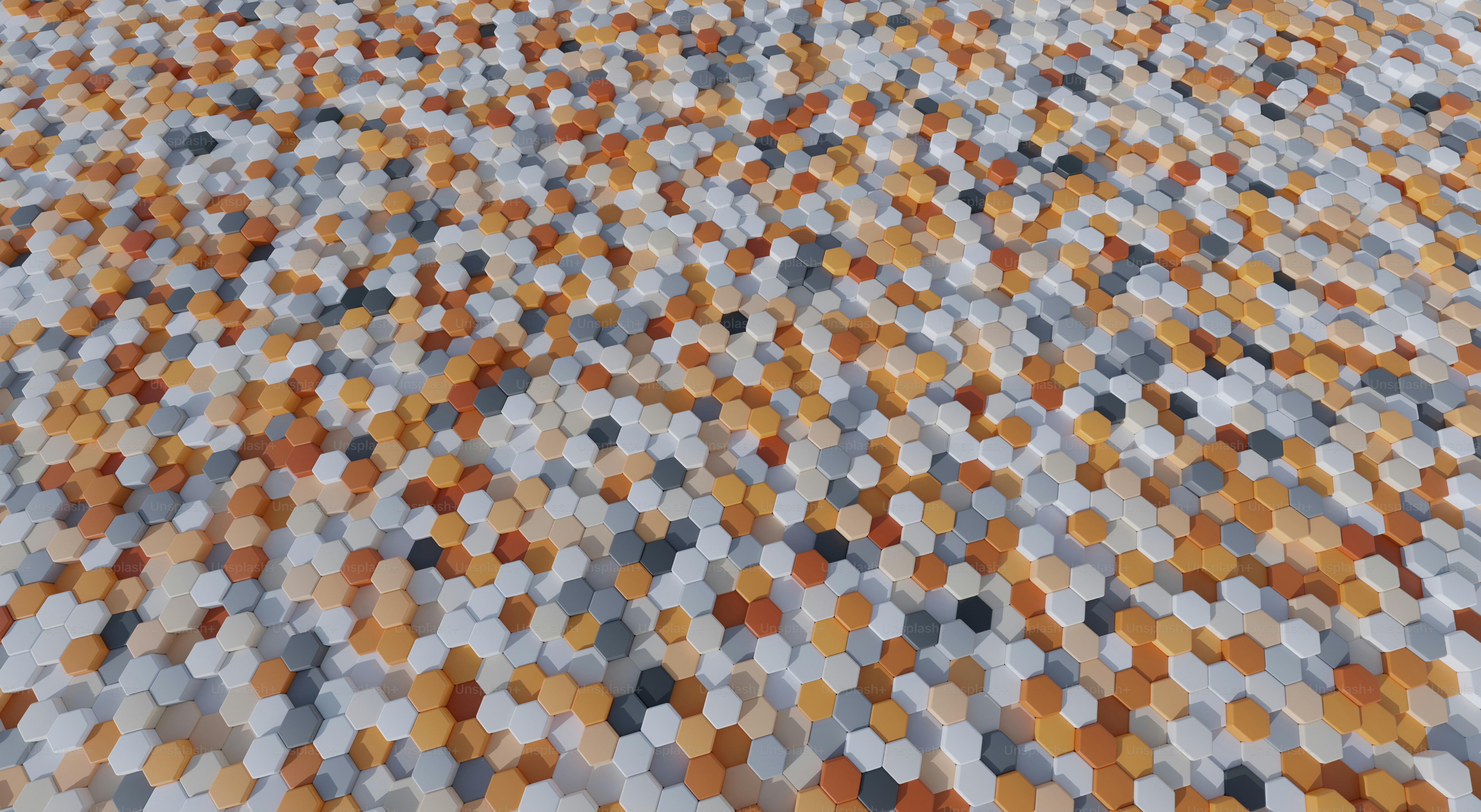 A carpet made up of hexagonal tiles photo – Artwork Image on Unsplash