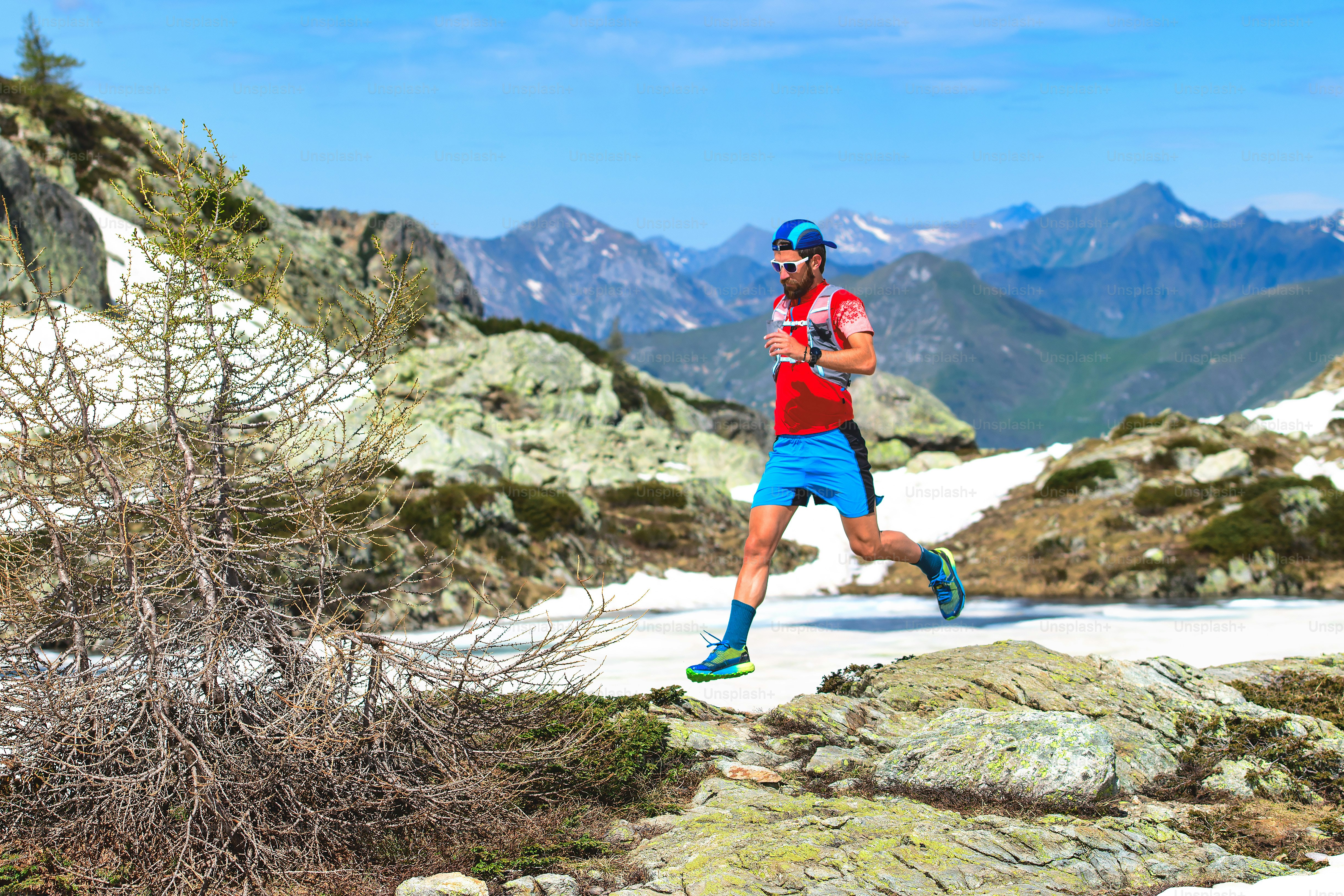 Physical preparation of an ultra trail running runner photo – Italy ...