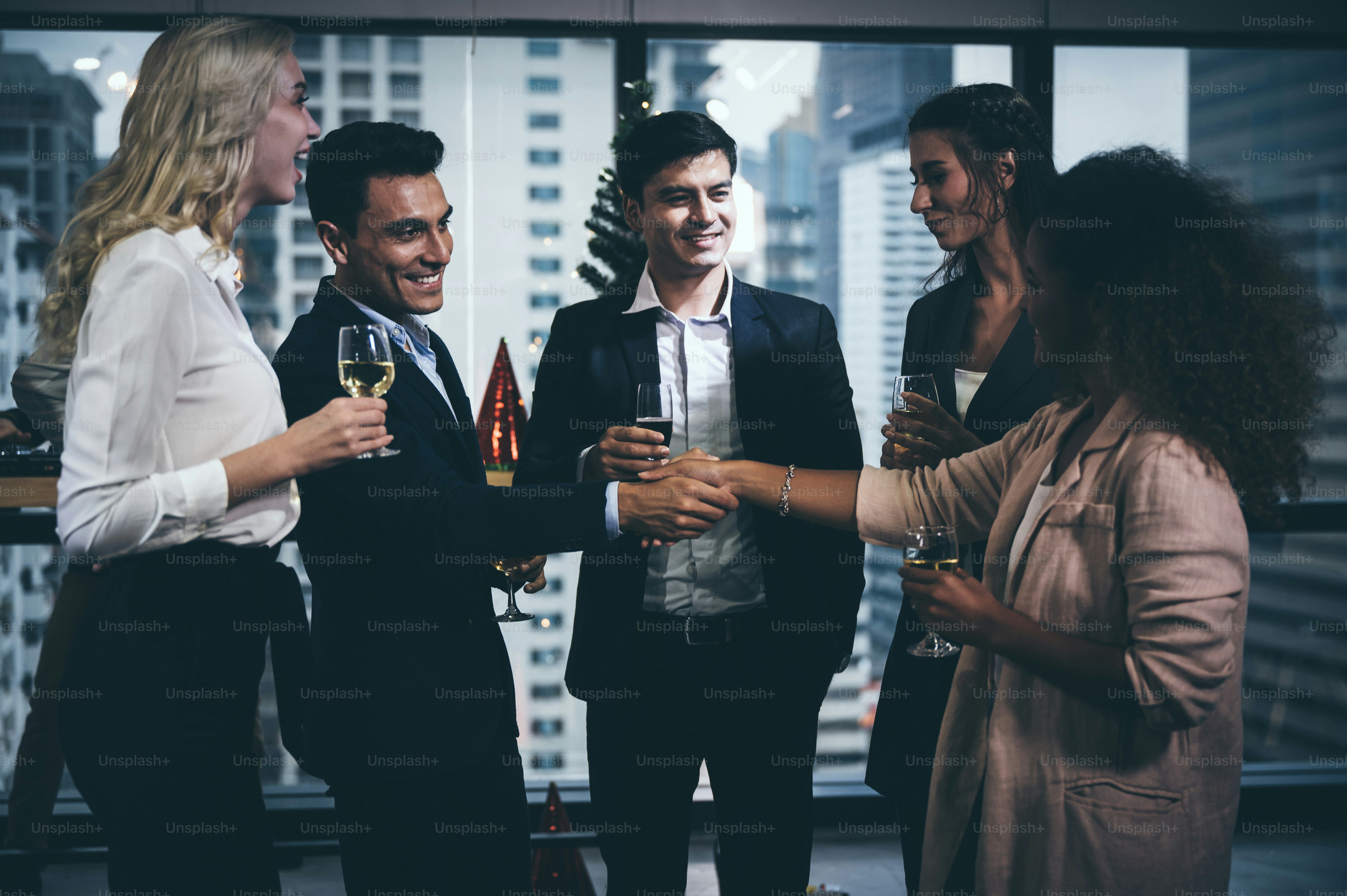 Business People Party Celebration Success Concept photo – Event Image ...