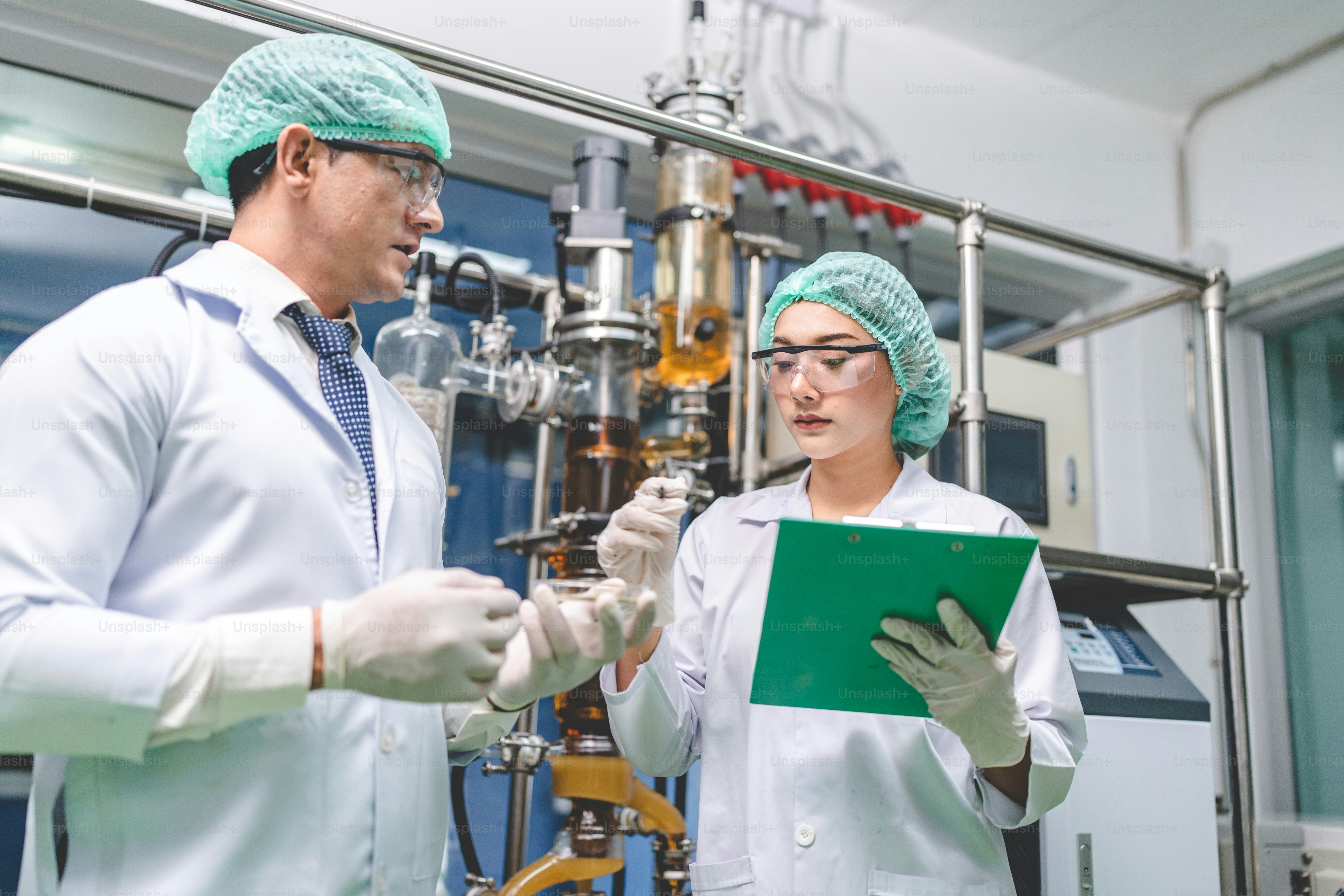 Scientist research medicine extract cbd oil from cannabis for ...