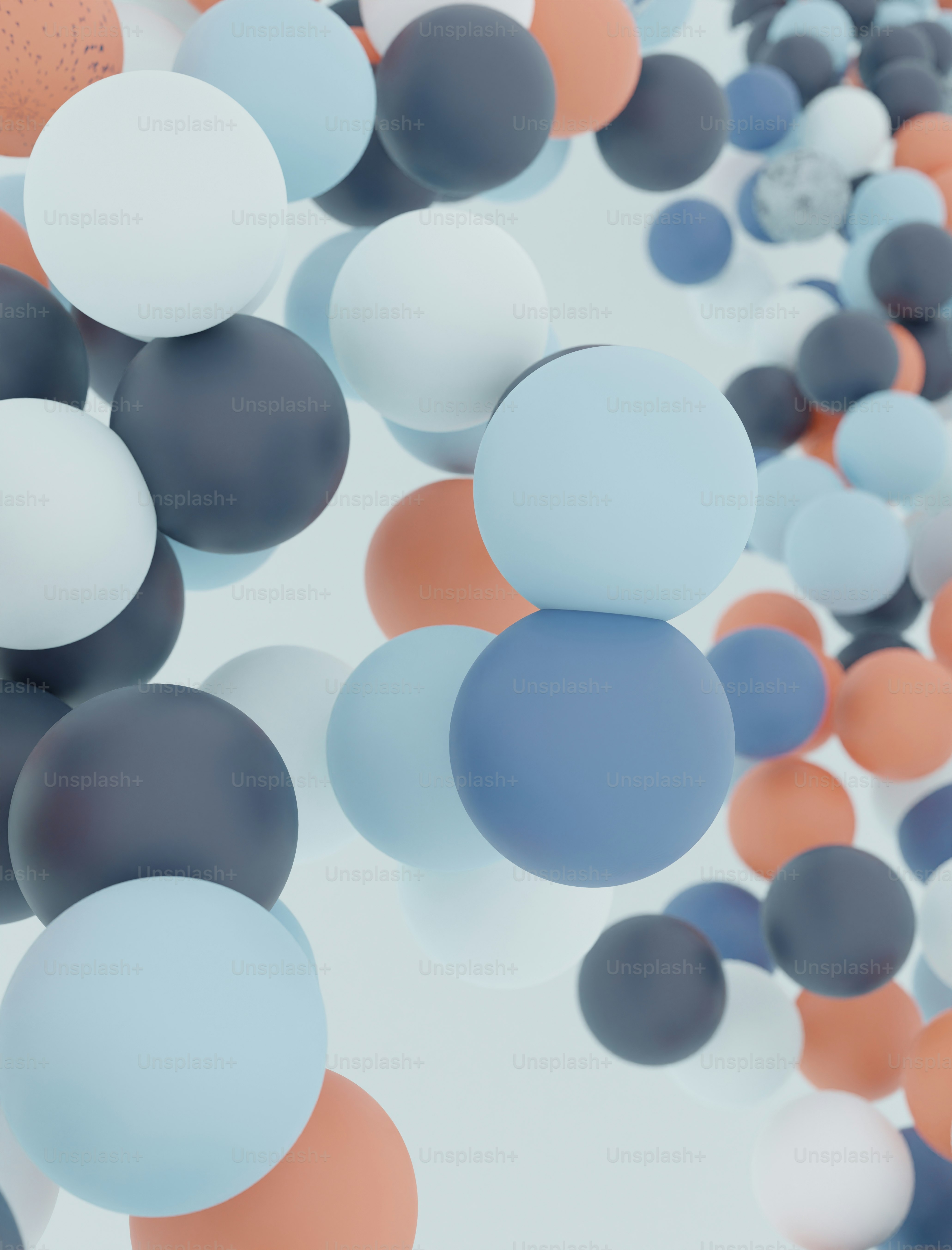 A bunch of balloons floating in the air photo – Spheres Image on Unsplash