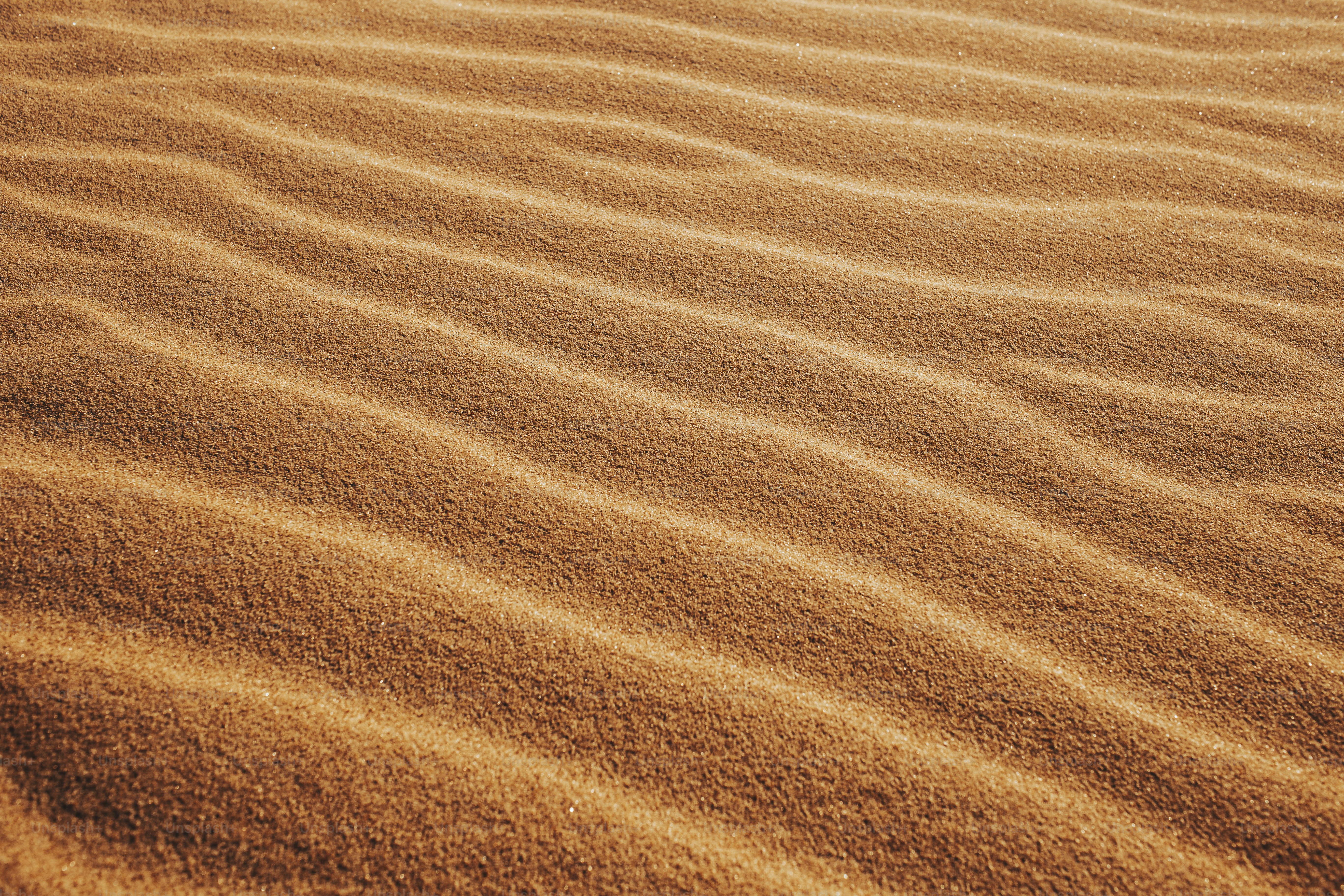 A sand dune with wavy lines in the sand photo – Wallpapers Image on ...