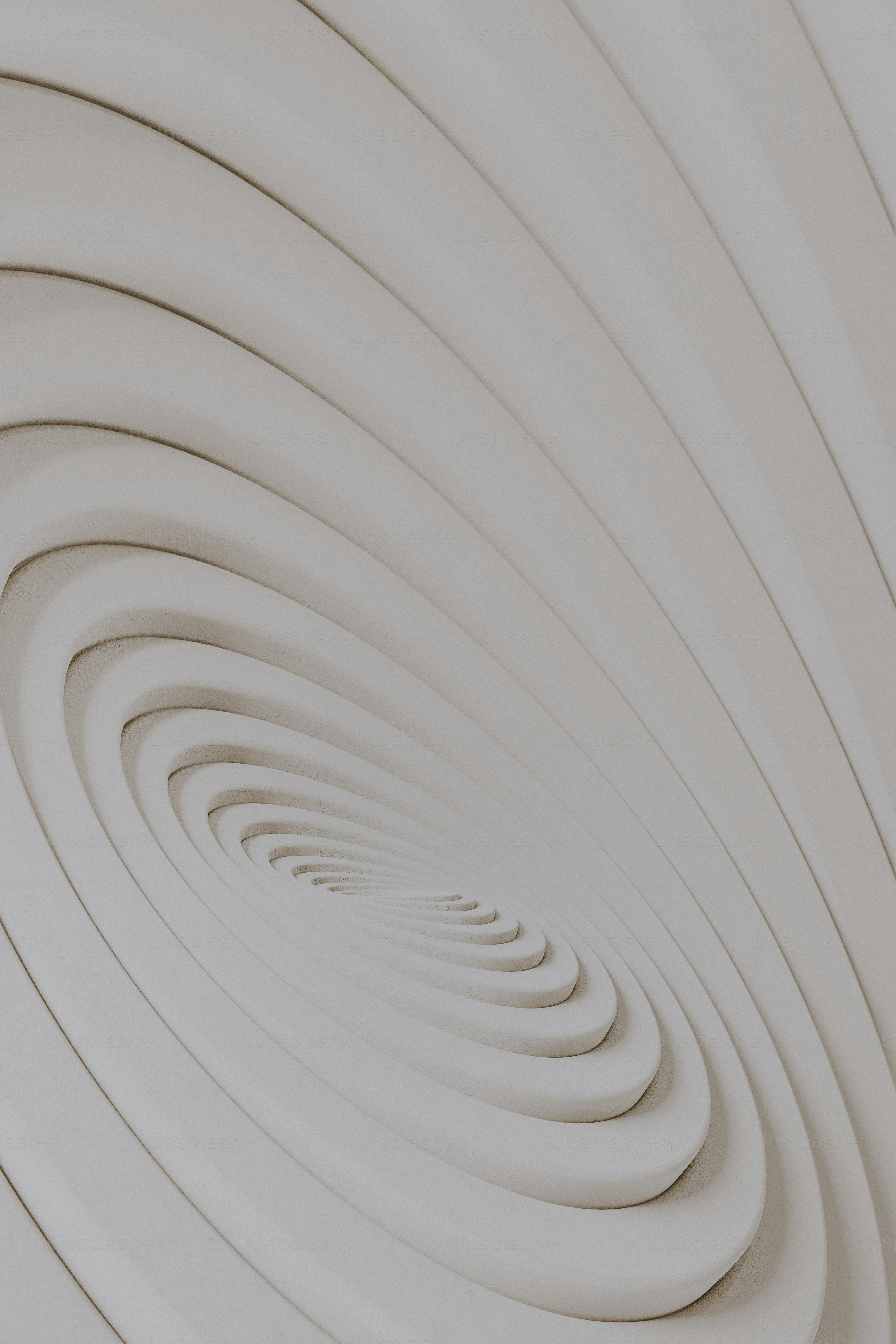 An abstract photo of a white spiral design photo – Background Image on ...