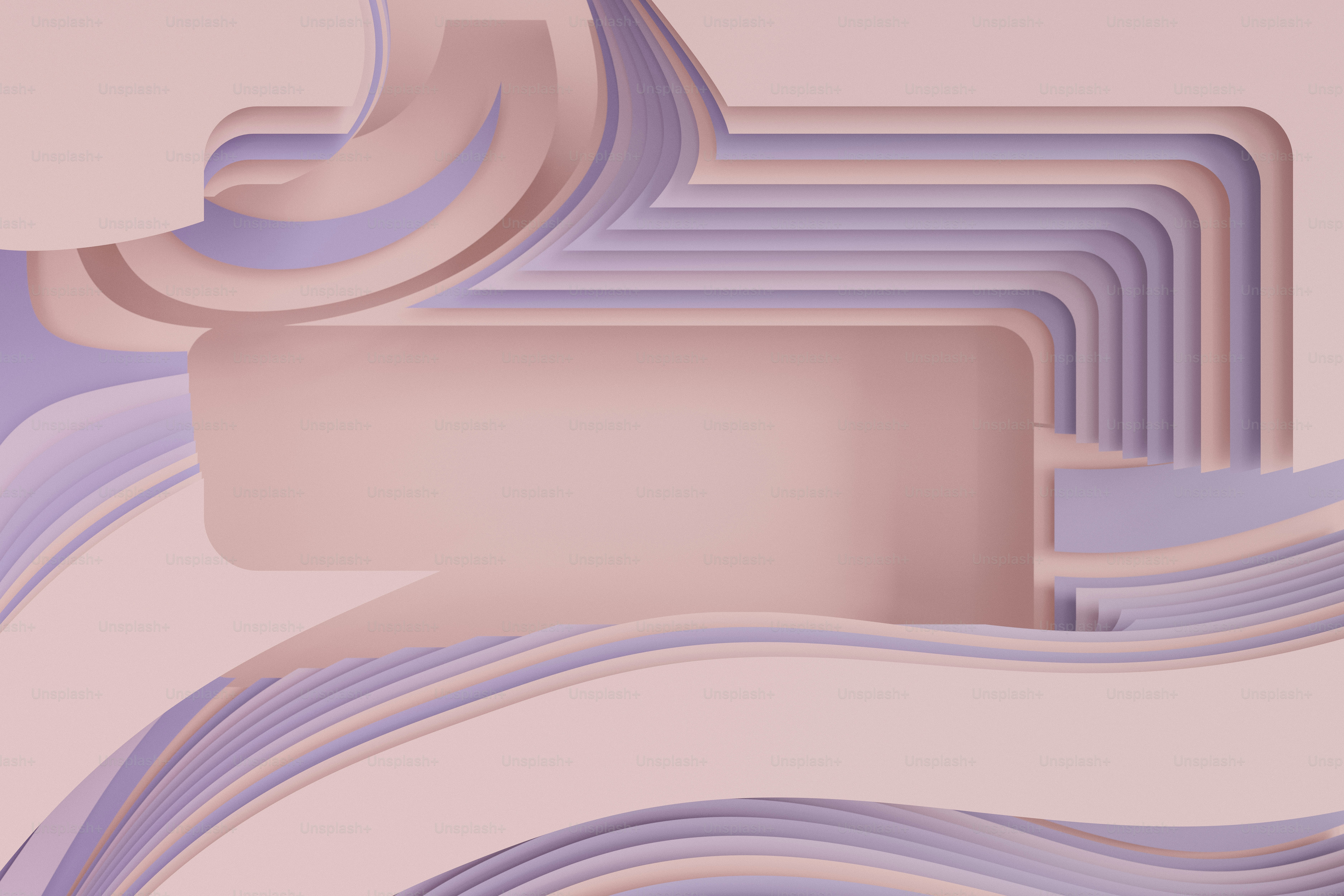 Foto Um fundo abstrato rosa e roxo com formas onduladas – Imagem de ...