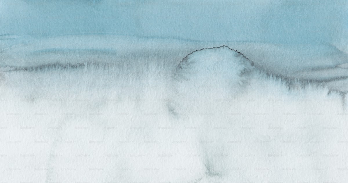 푸른 하늘과 흰 구름의 수채화 그림 사진 Unsplash의 벽지 이미지