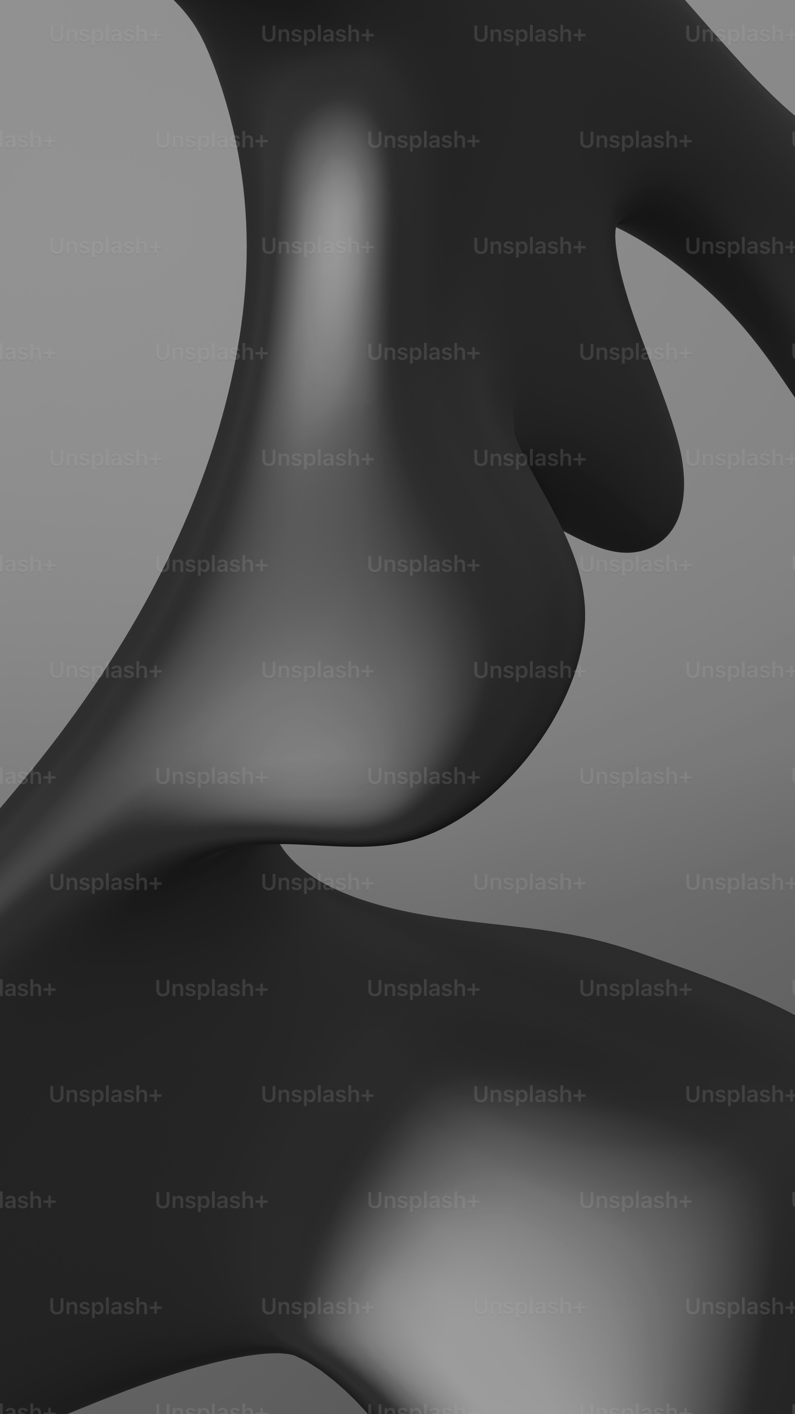 A black and white photo of a curved object photo – Background Image on ...