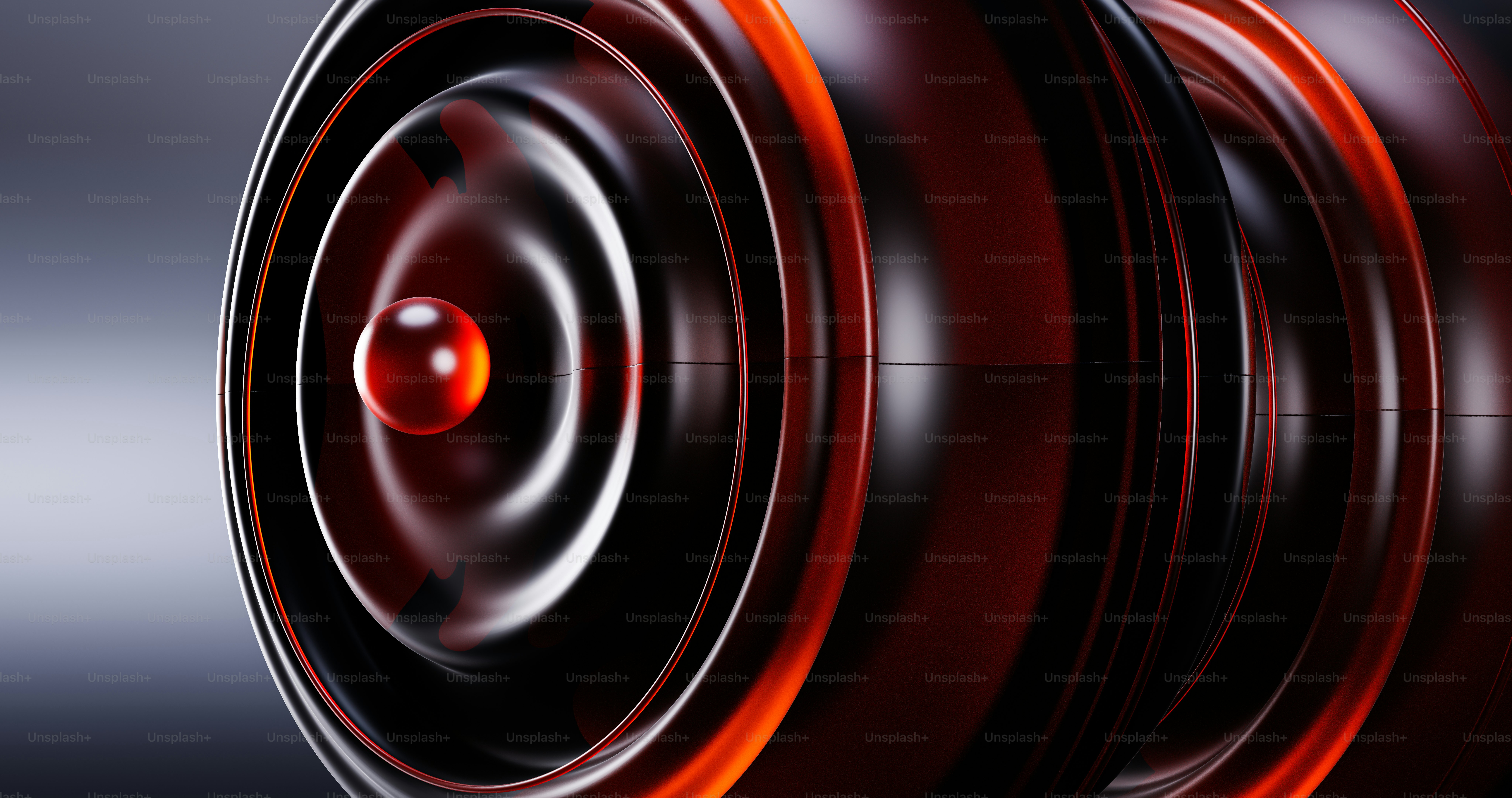 A close up of a red and black object photo – Texture Image on Unsplash
