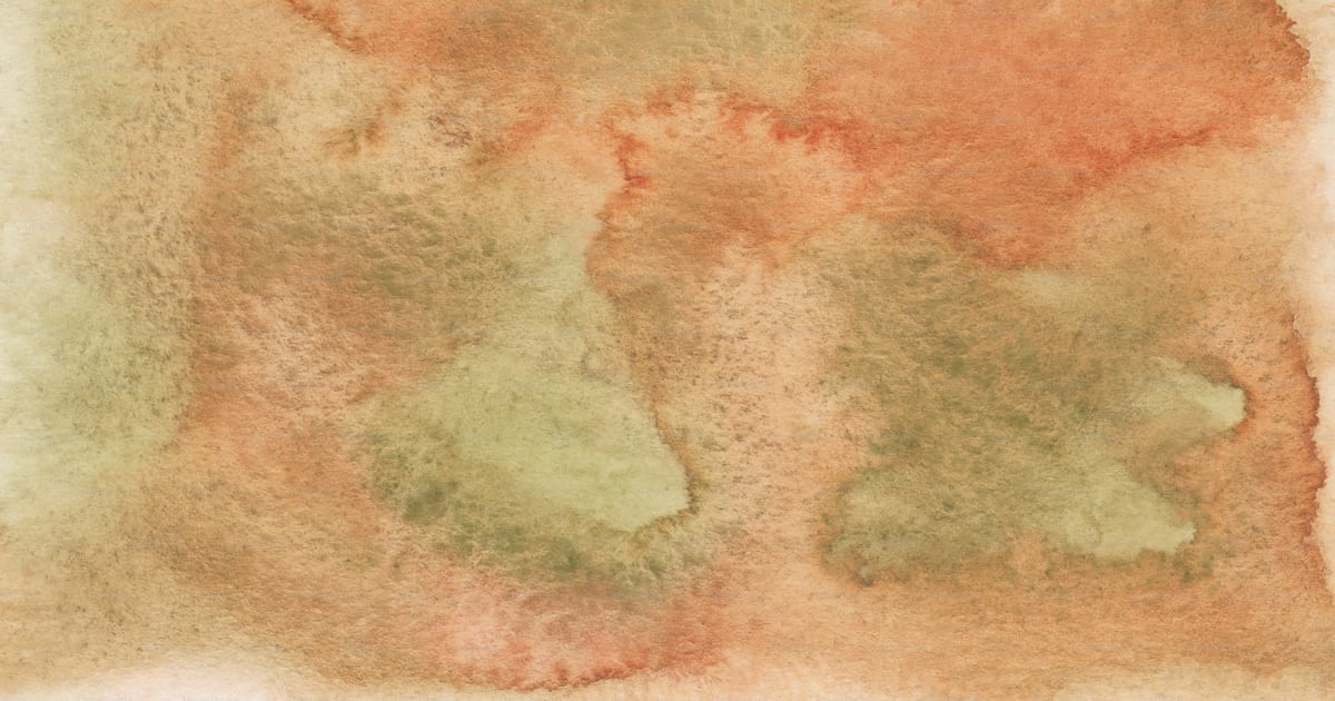녹색과 주황색 배경의 수채화 그림 사진 Unsplash의 벽지 이미지