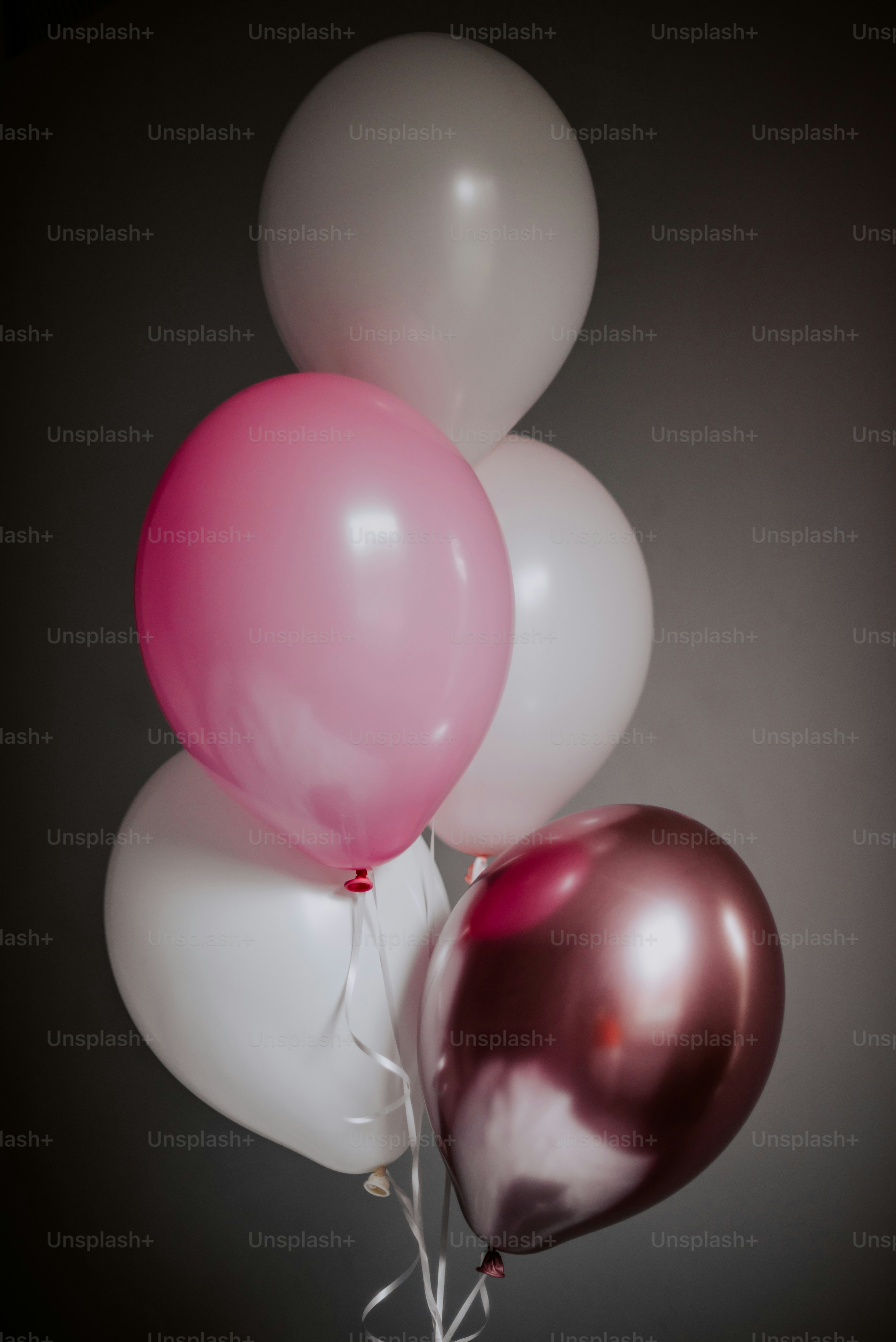 A bunch of balloons floating in the air photo – 30th birthday Image on ...