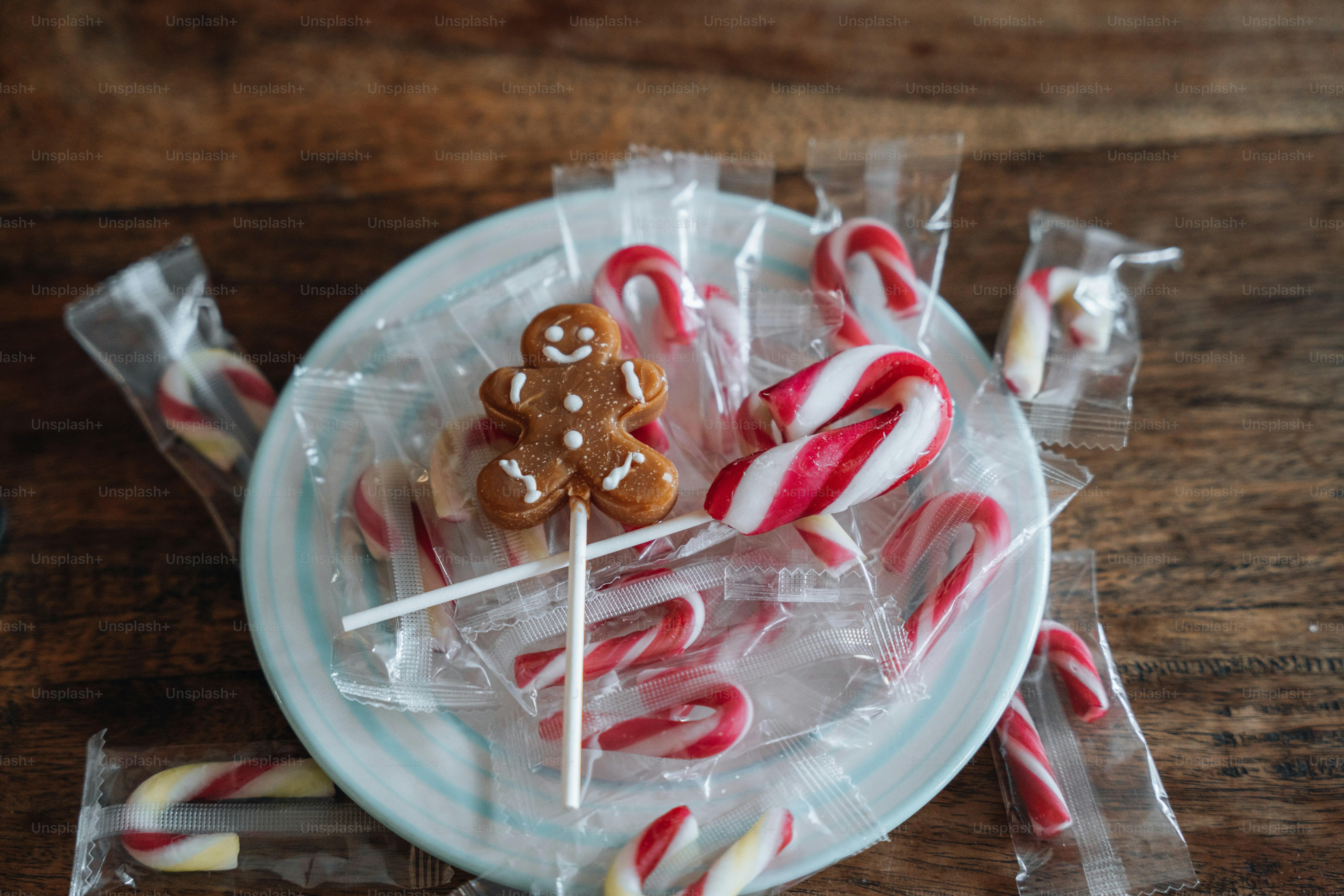 A plastic bag with candy in it photo – Candy cane Image on Unsplash