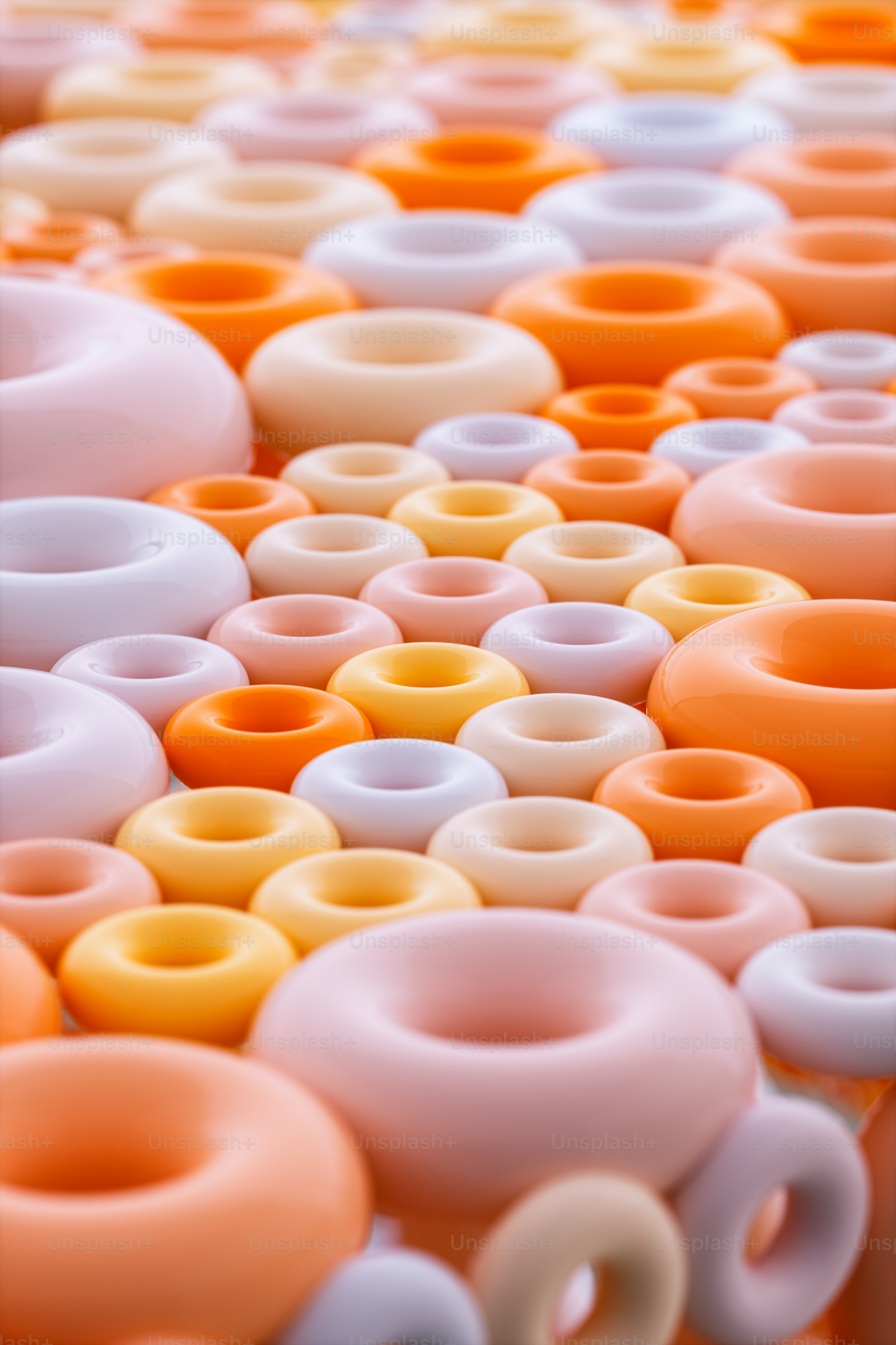 A group of plastic cups photo – 3d render Image on Unsplash