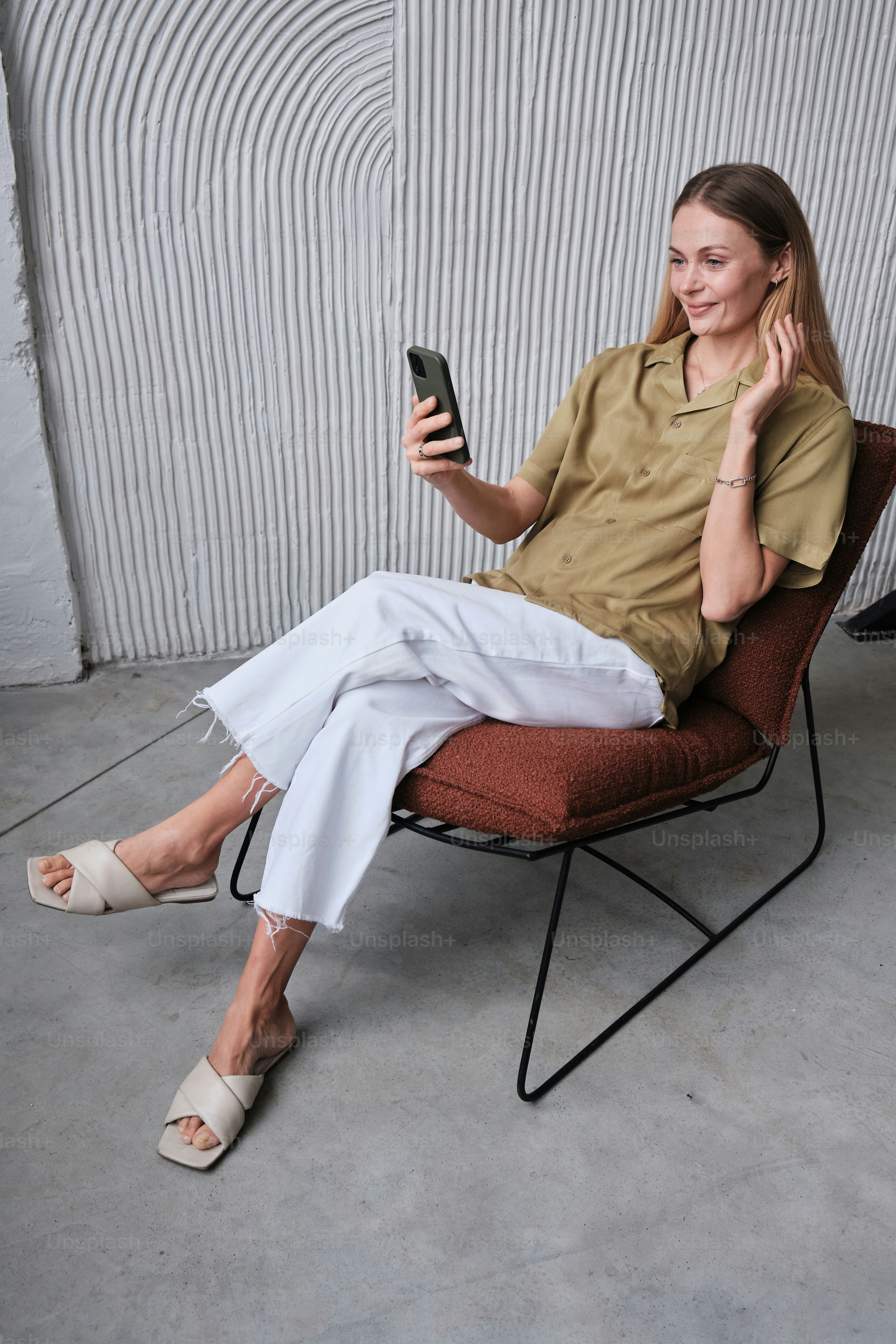 Blue and white text message templates over white background. Concept of ...