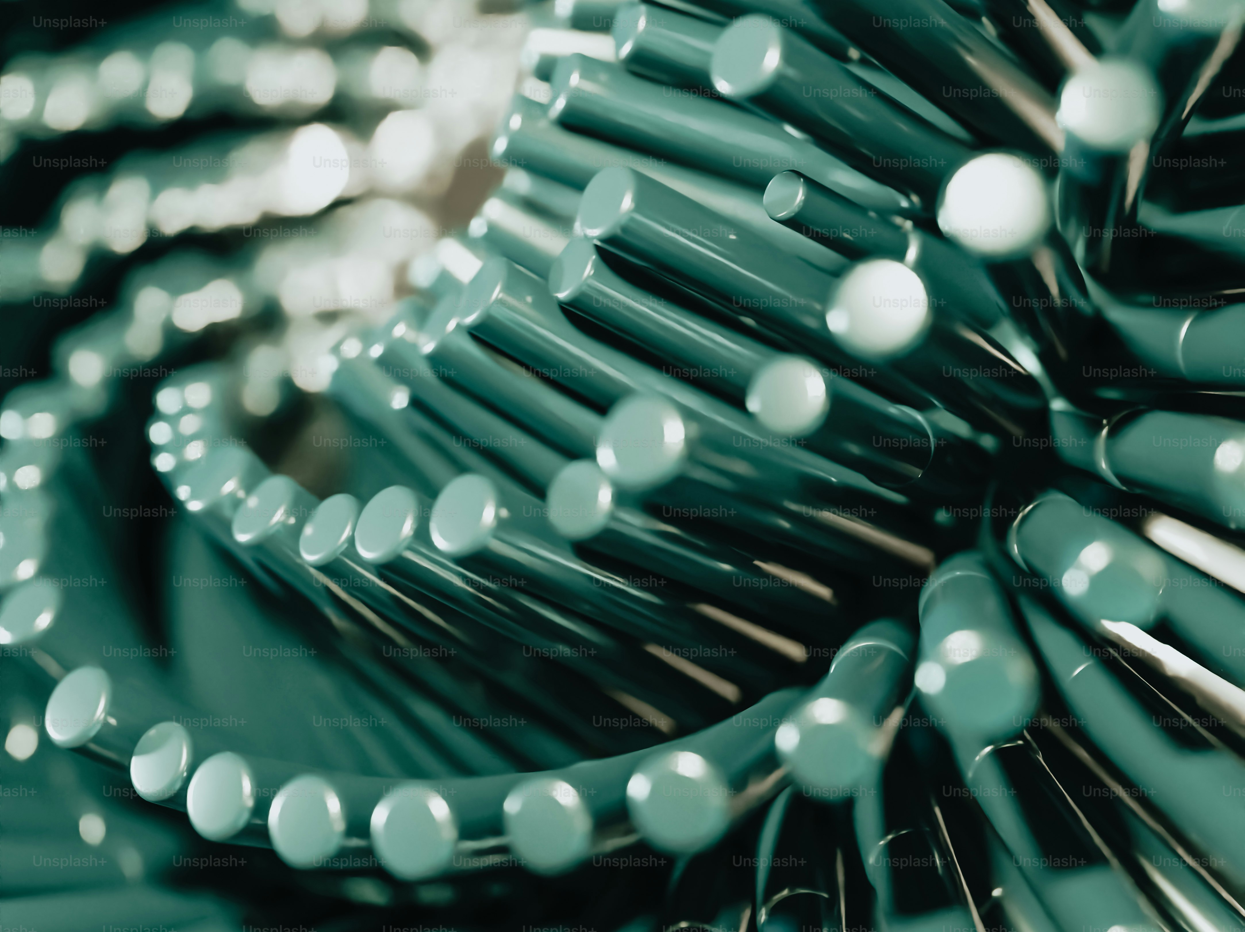 A close up of a green chain photo – Render Image on Unsplash