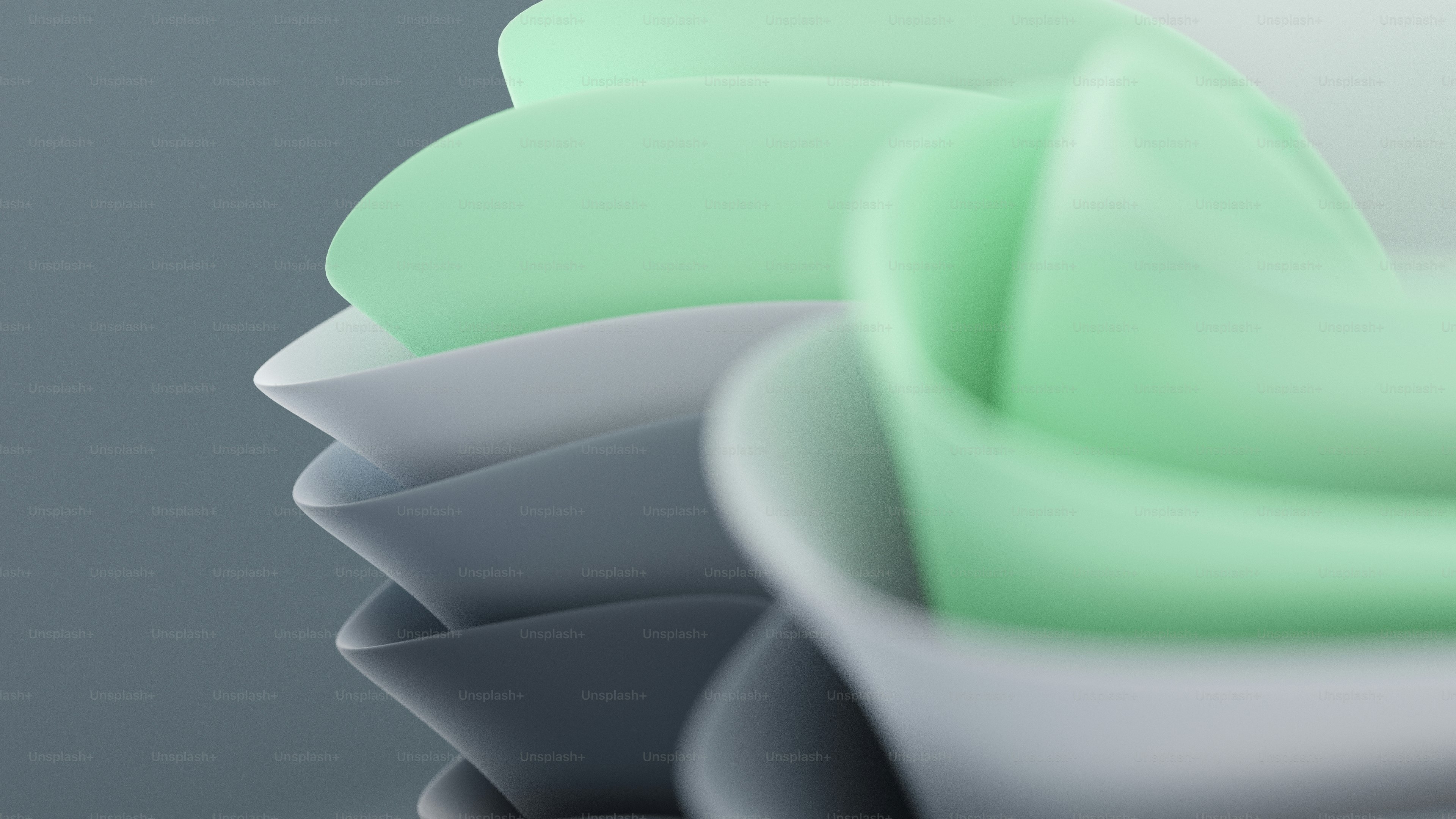 A group of green and white objects photo – Wallpaper Image on Unsplash