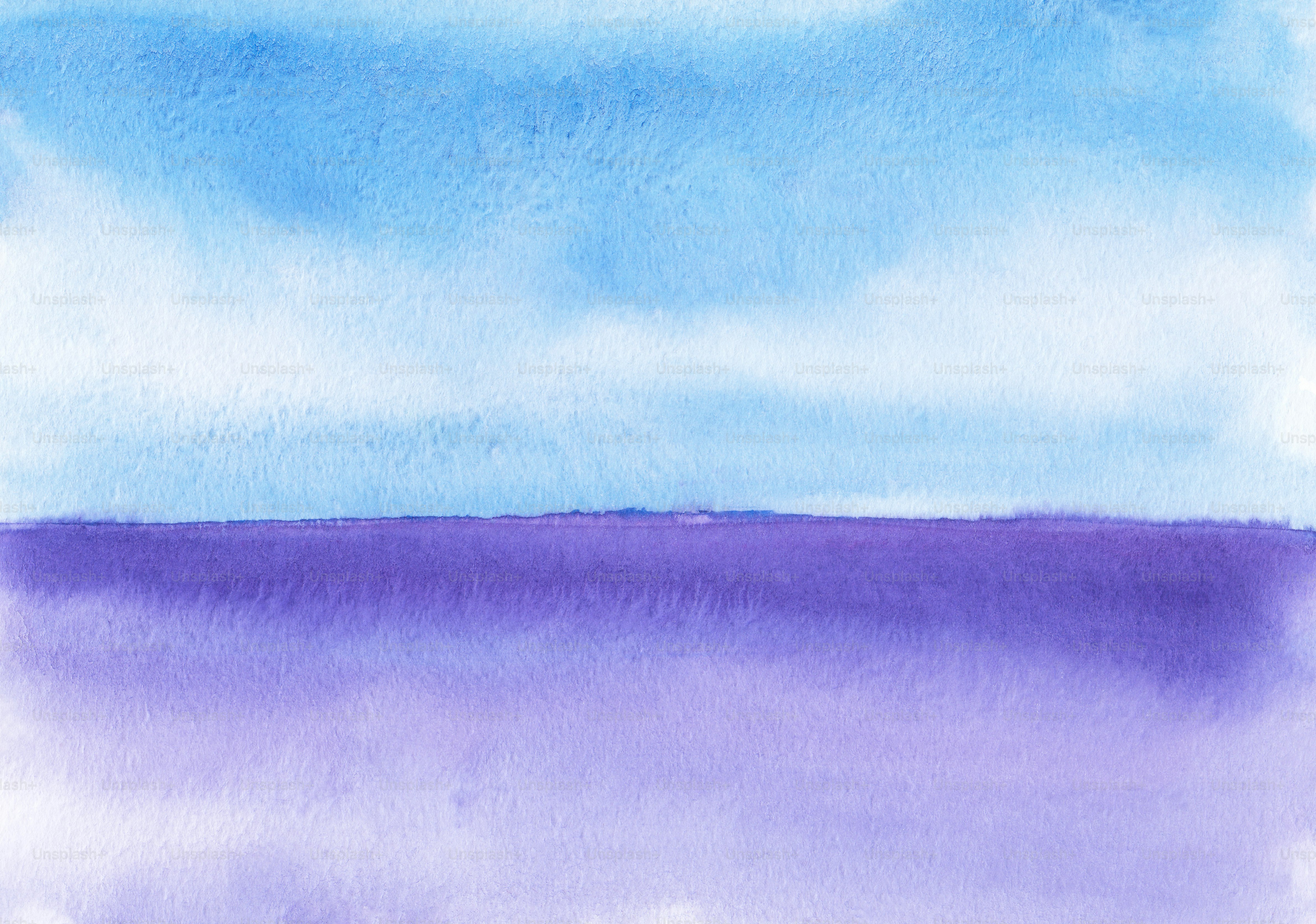 Purple Ombre Watercolor Background