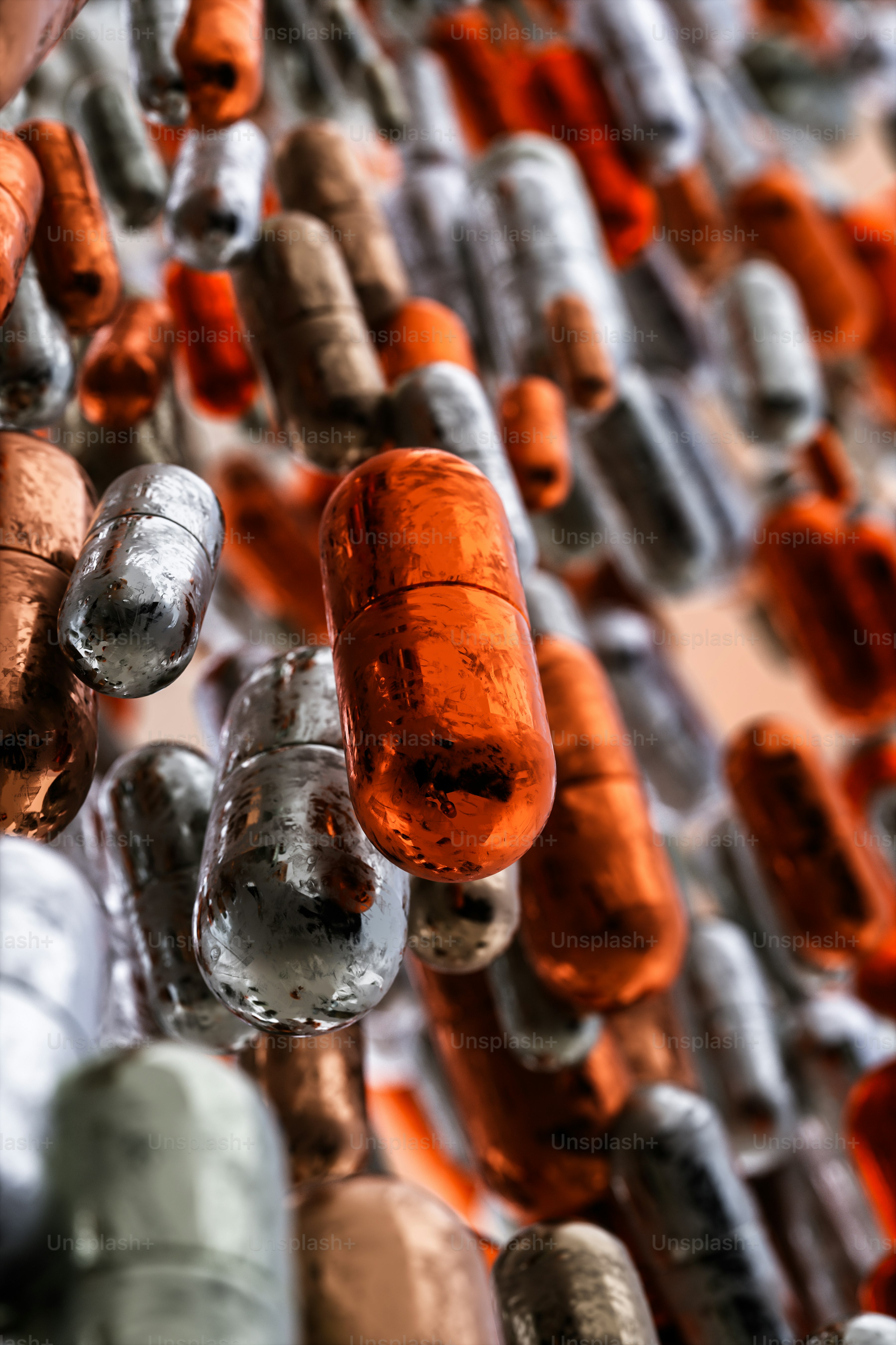 A close-up of several screws photo – 3d render Image on Unsplash