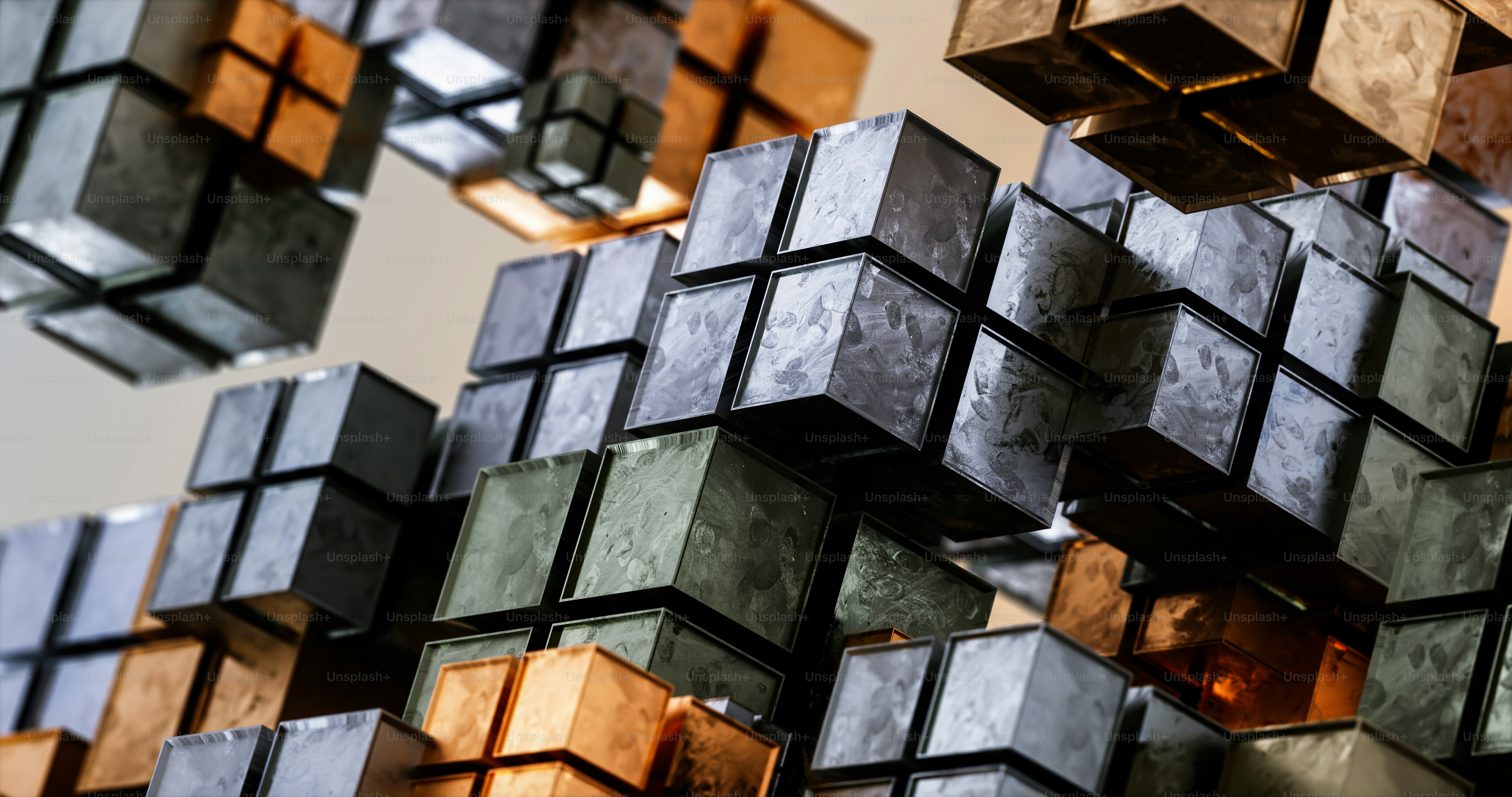 A group of colorful cubes photo – Riddle Image on Unsplash