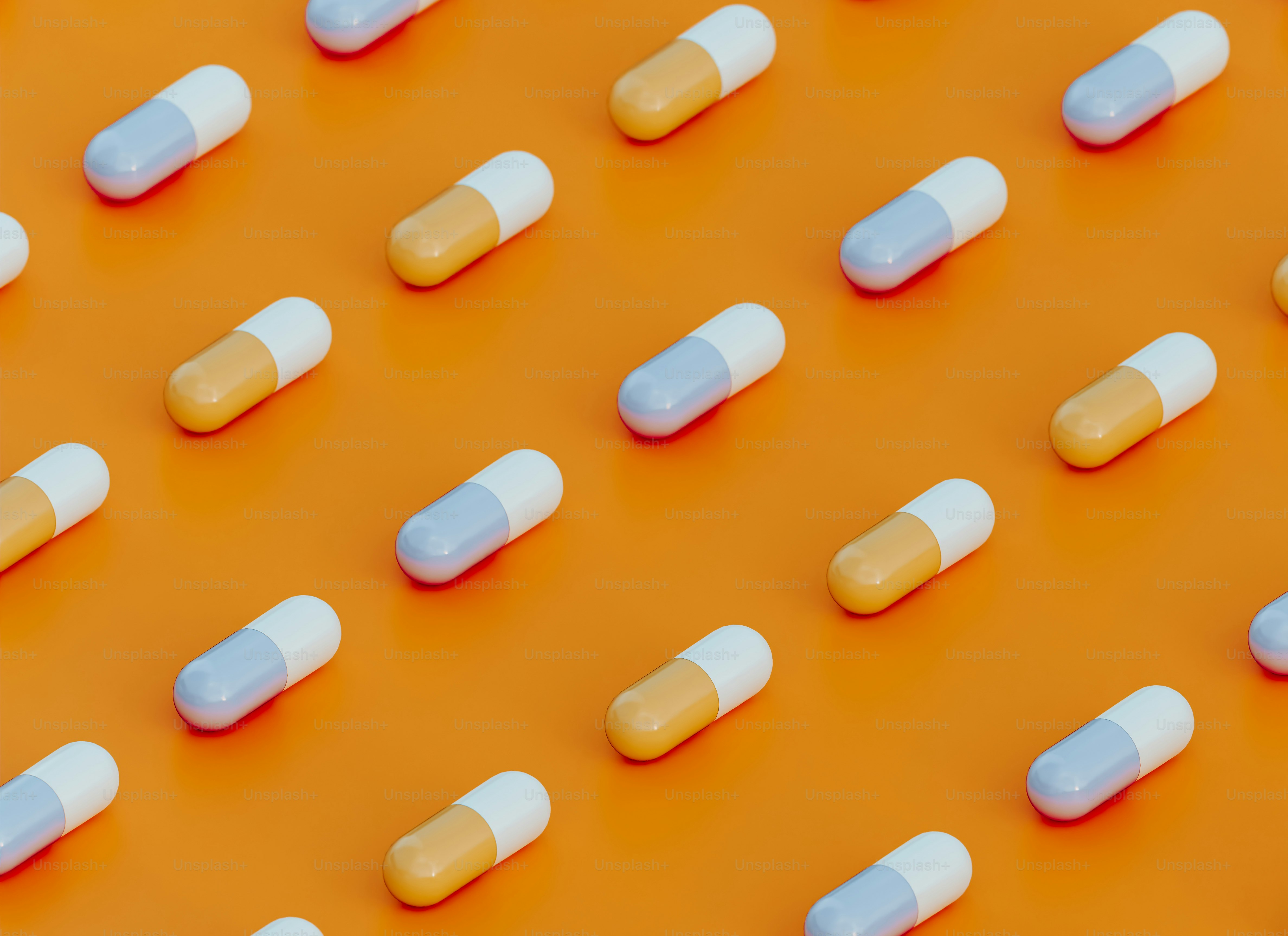 A close up of a group of small white squares photo – Drugs Image on ...