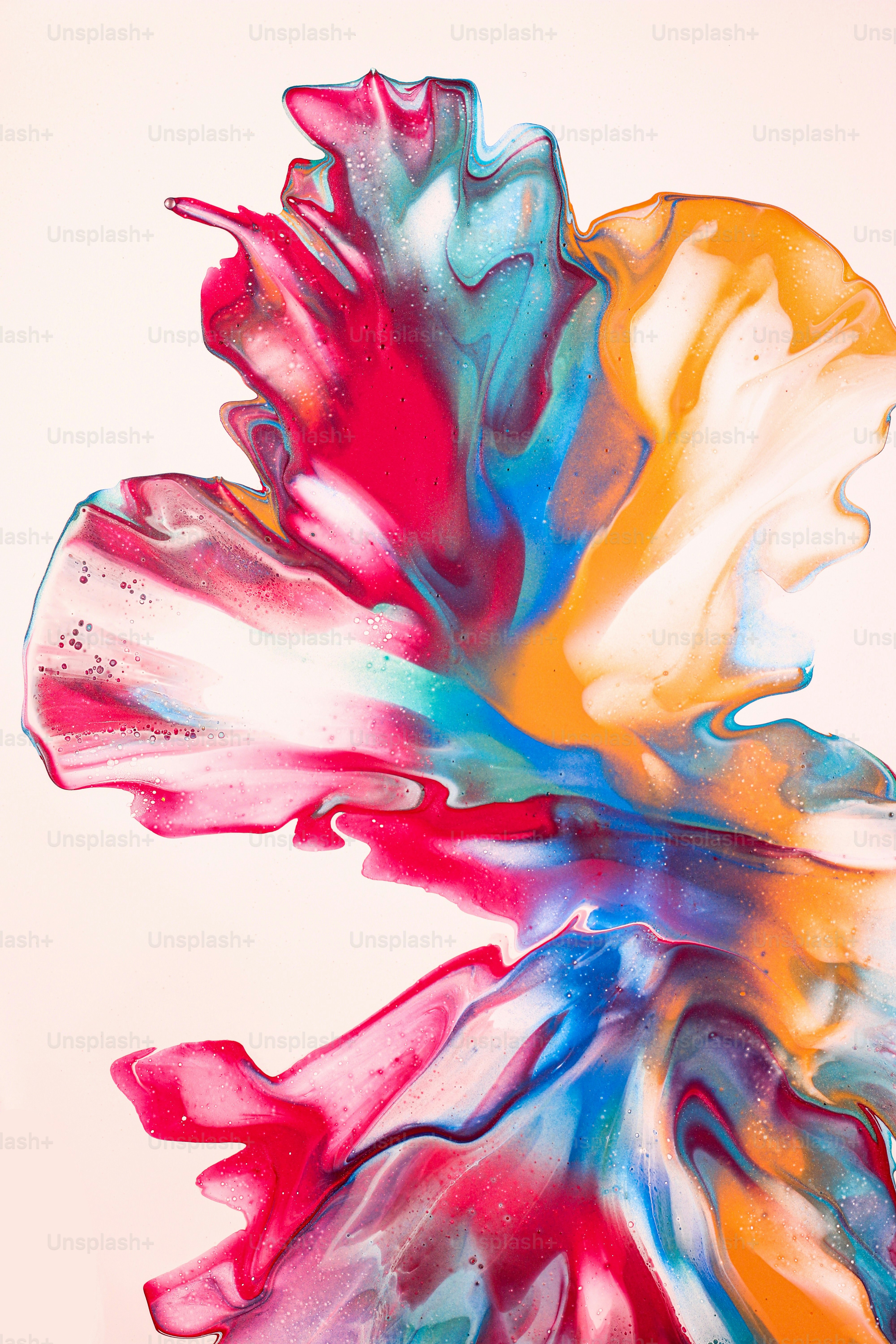 A colorfully painted glass photo – Background Image on Unsplash