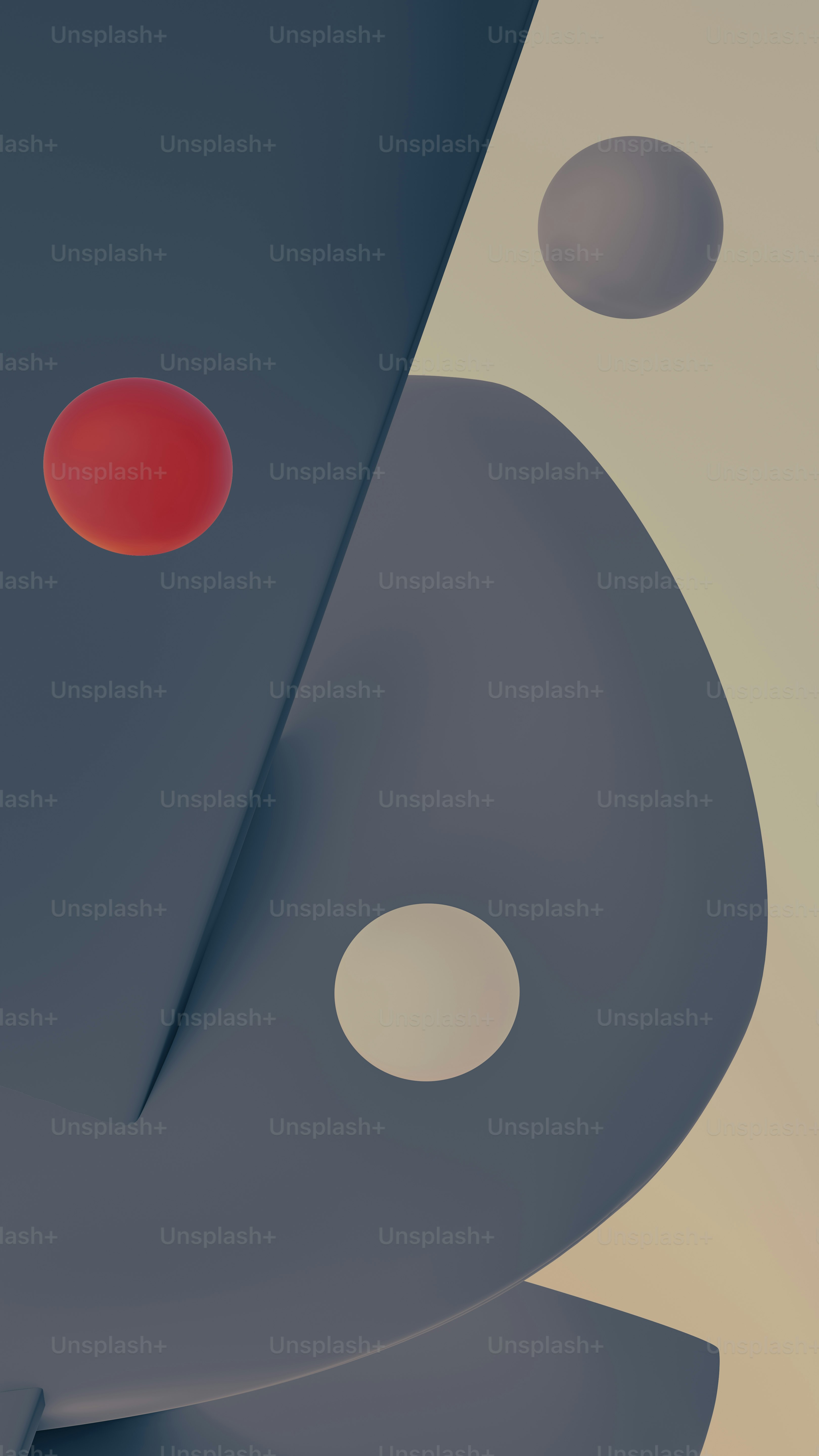 A close up of a red dot on a black object photo – Abstract Image on ...