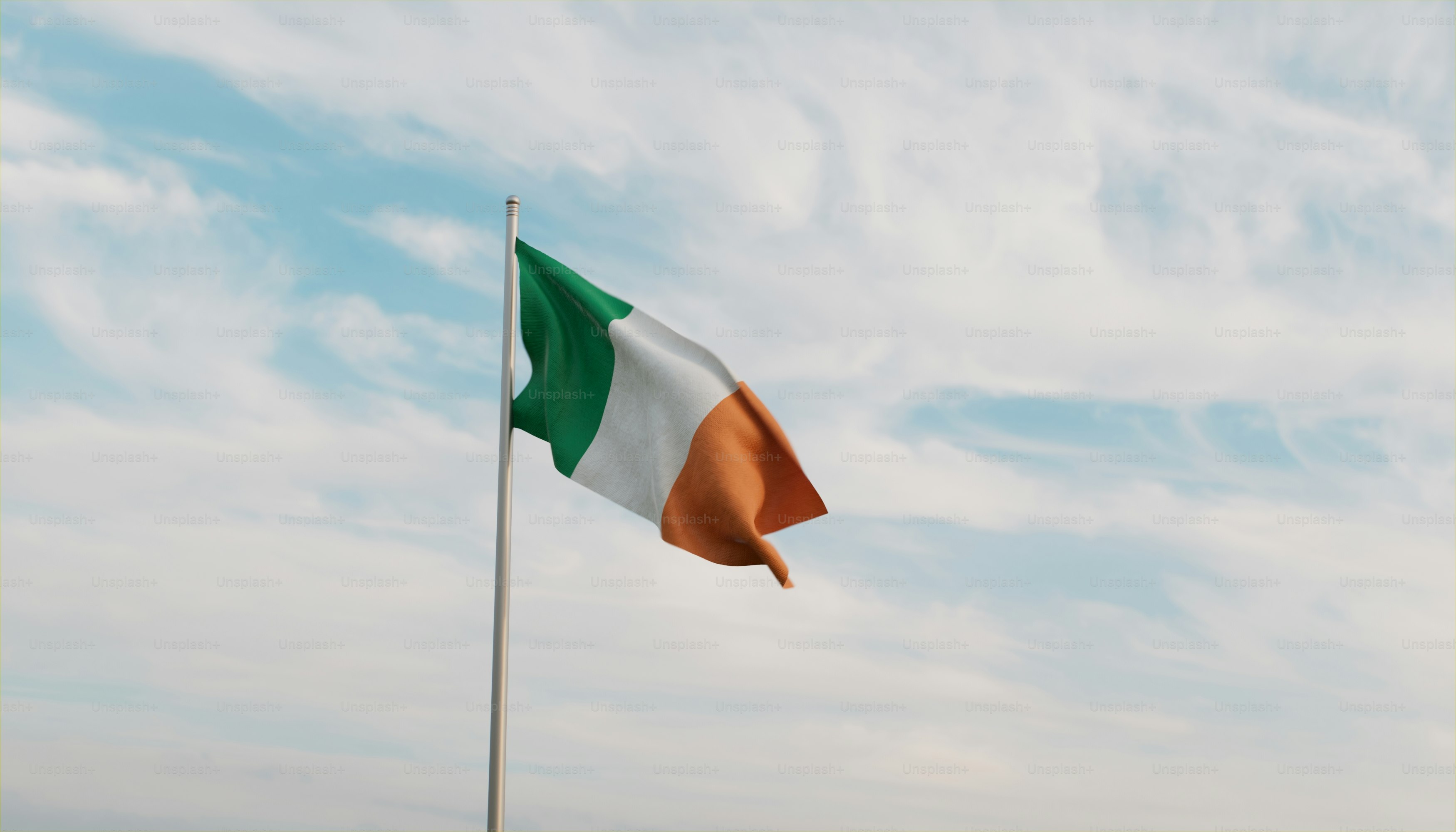 A flag on a pole photo – Ireland flag Image on Unsplash