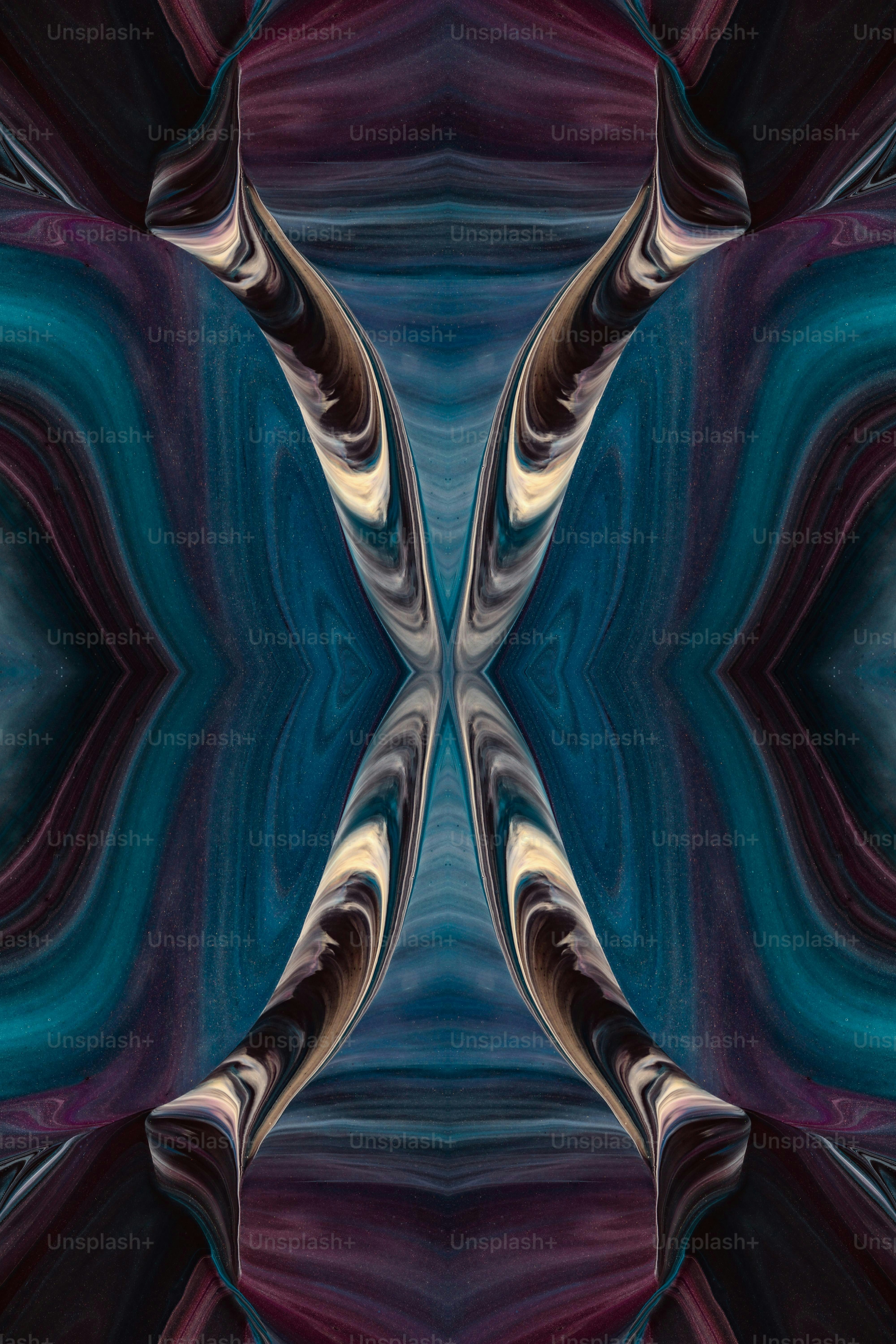 A computer generated image of an abstract design photo – Abstract Image ...