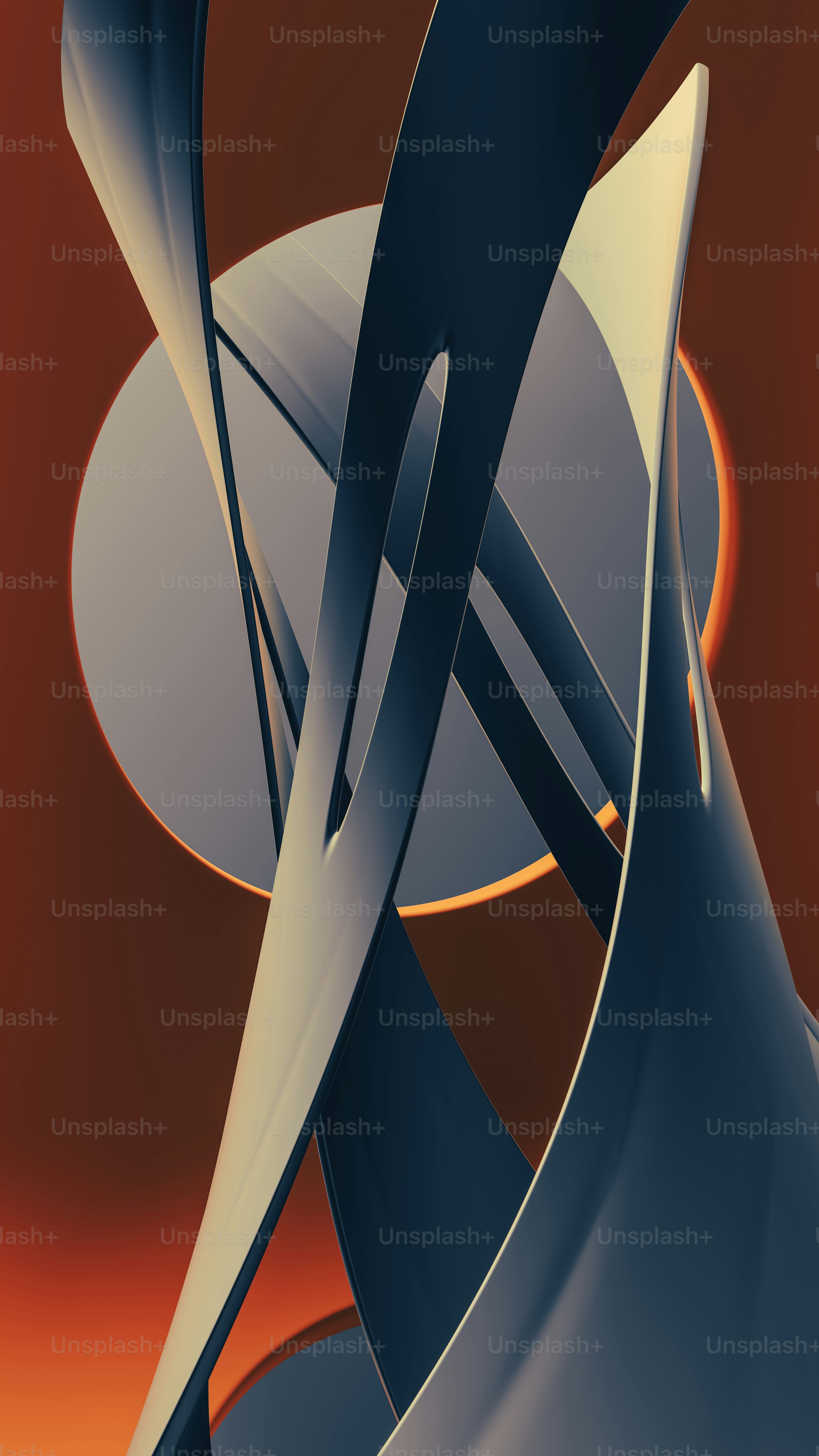 Foto Una imagen abstracta de un objeto metálico grande – Antecedentes ...