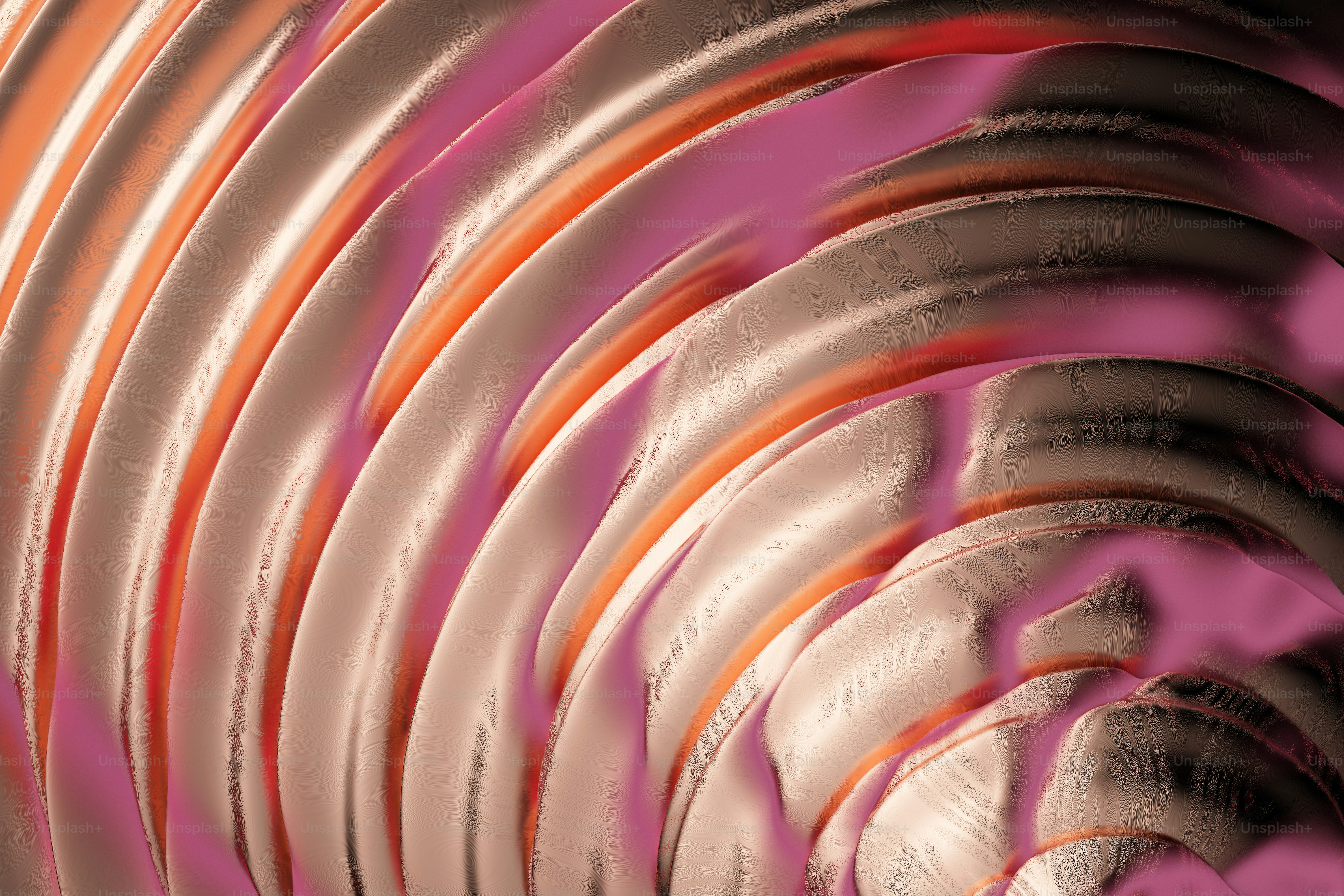 A close up of a circular object with a pink background photo ...