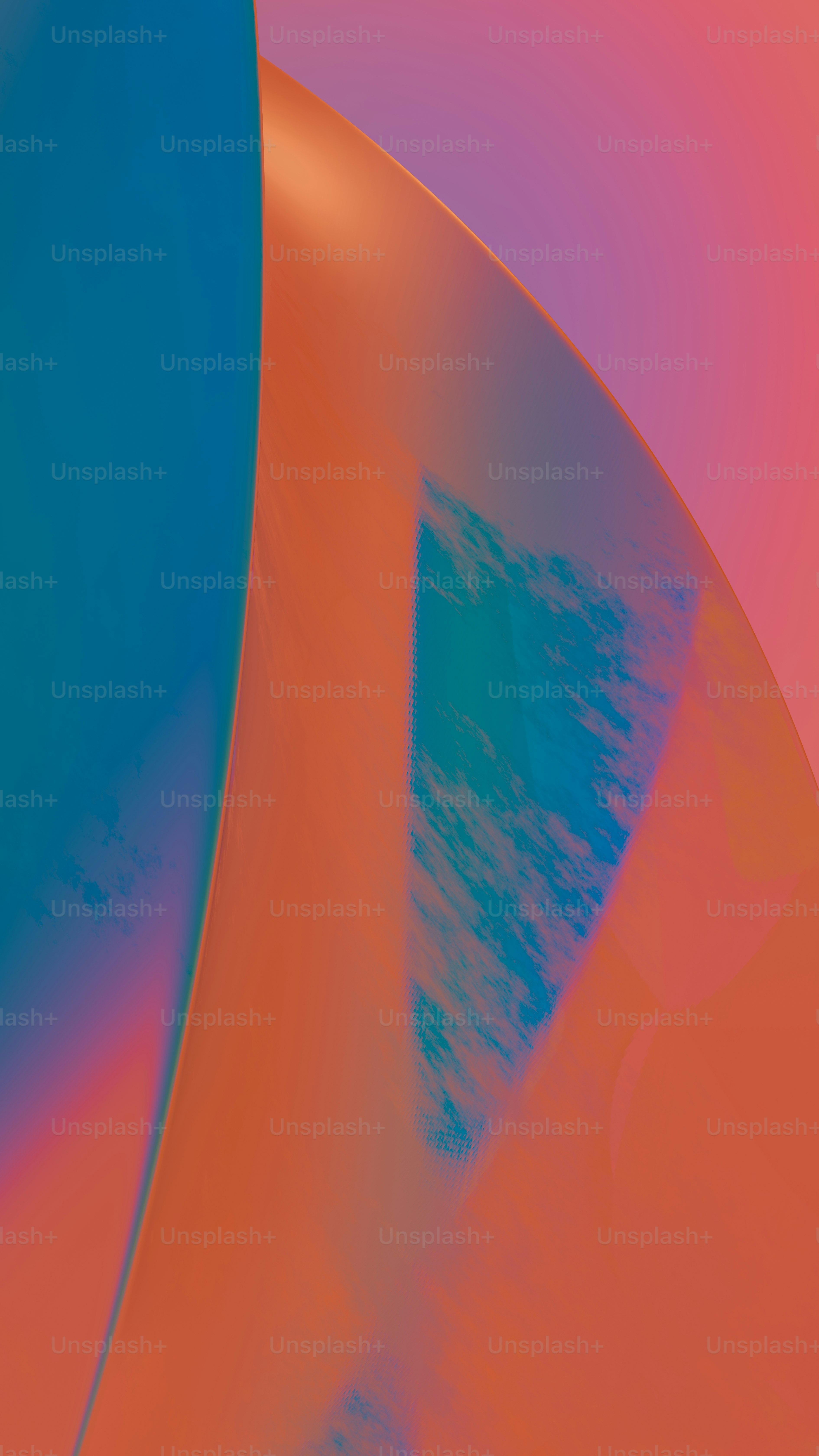 A group of orange people standing next to each other photo – 3d render ...