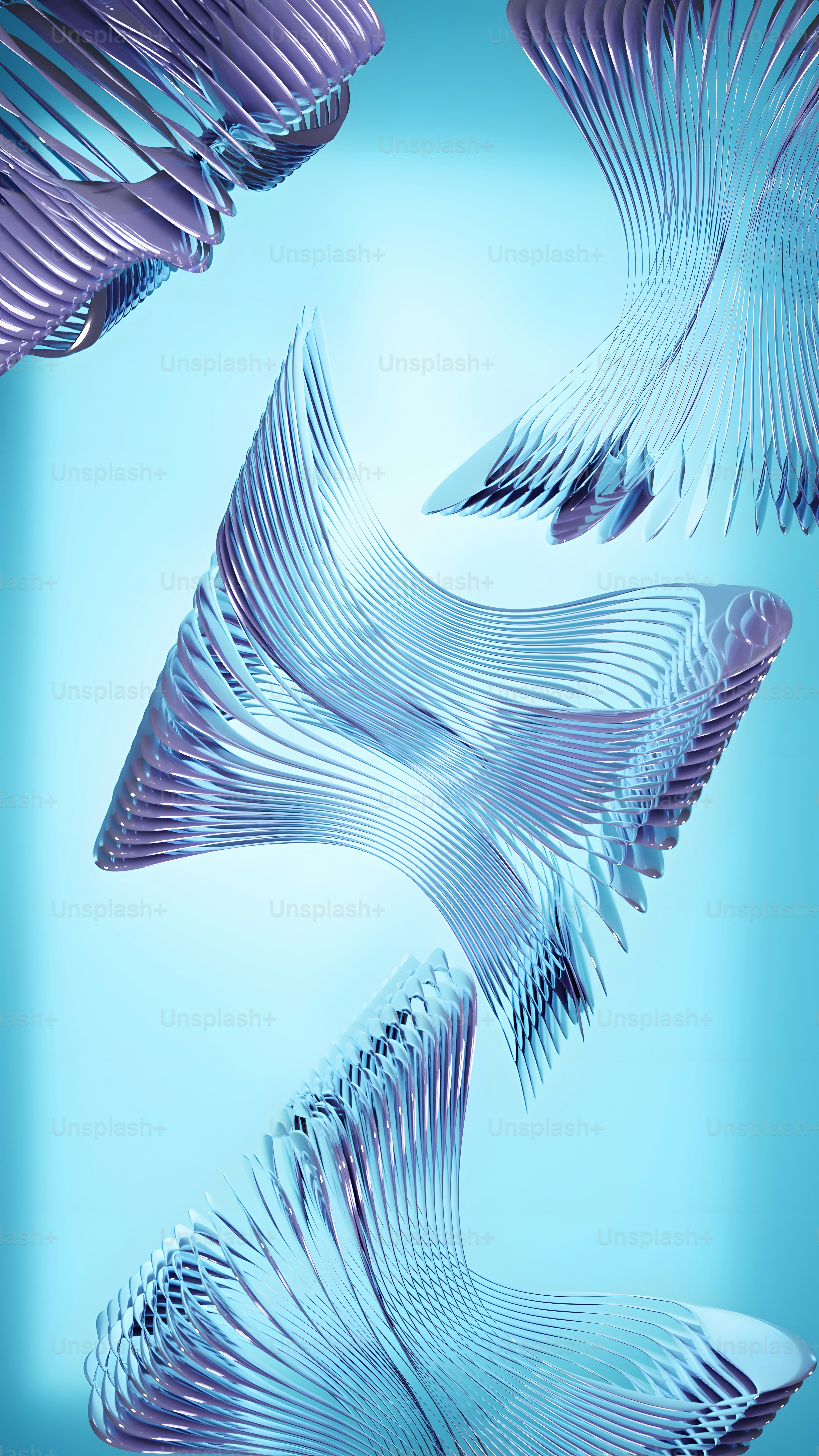 A blue background with a wavy design on it photo – Water Image on Unsplash